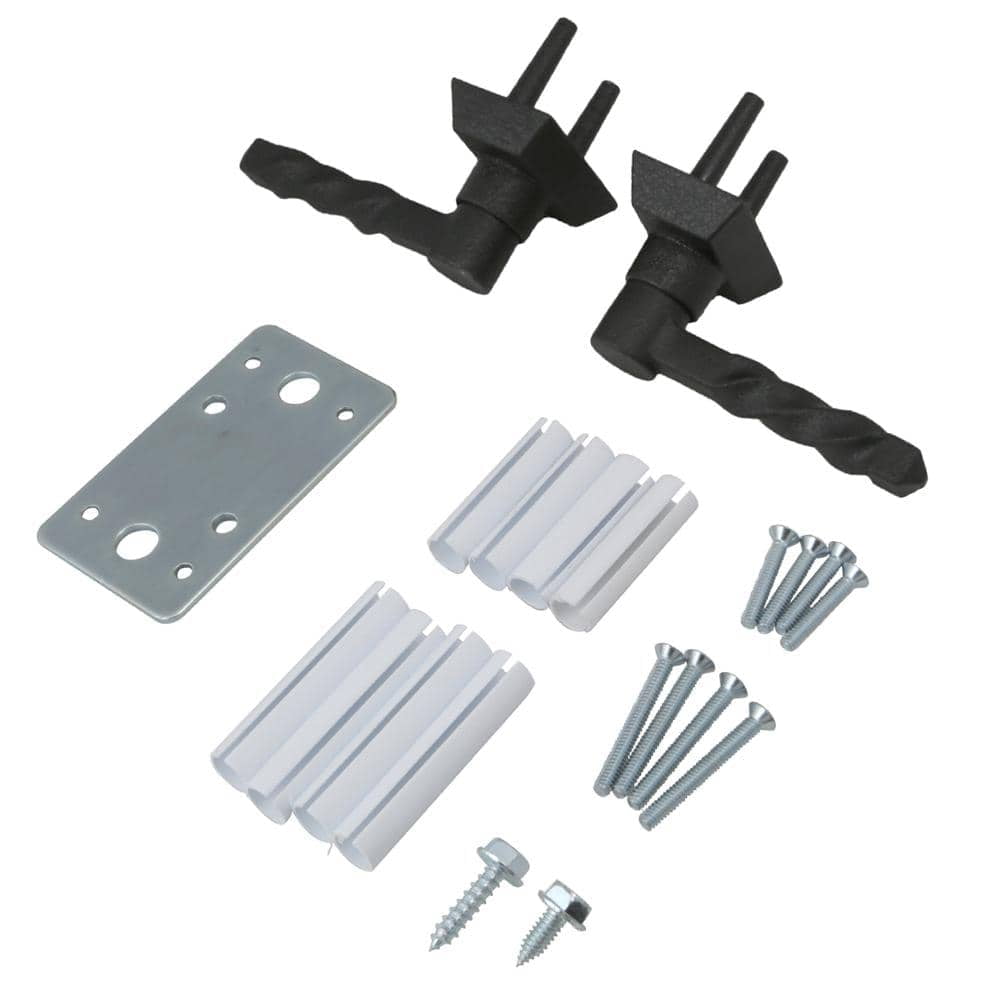 Decorative Twisted L Dummy Lock Set for Overhead Garage Doors - Walmart.com