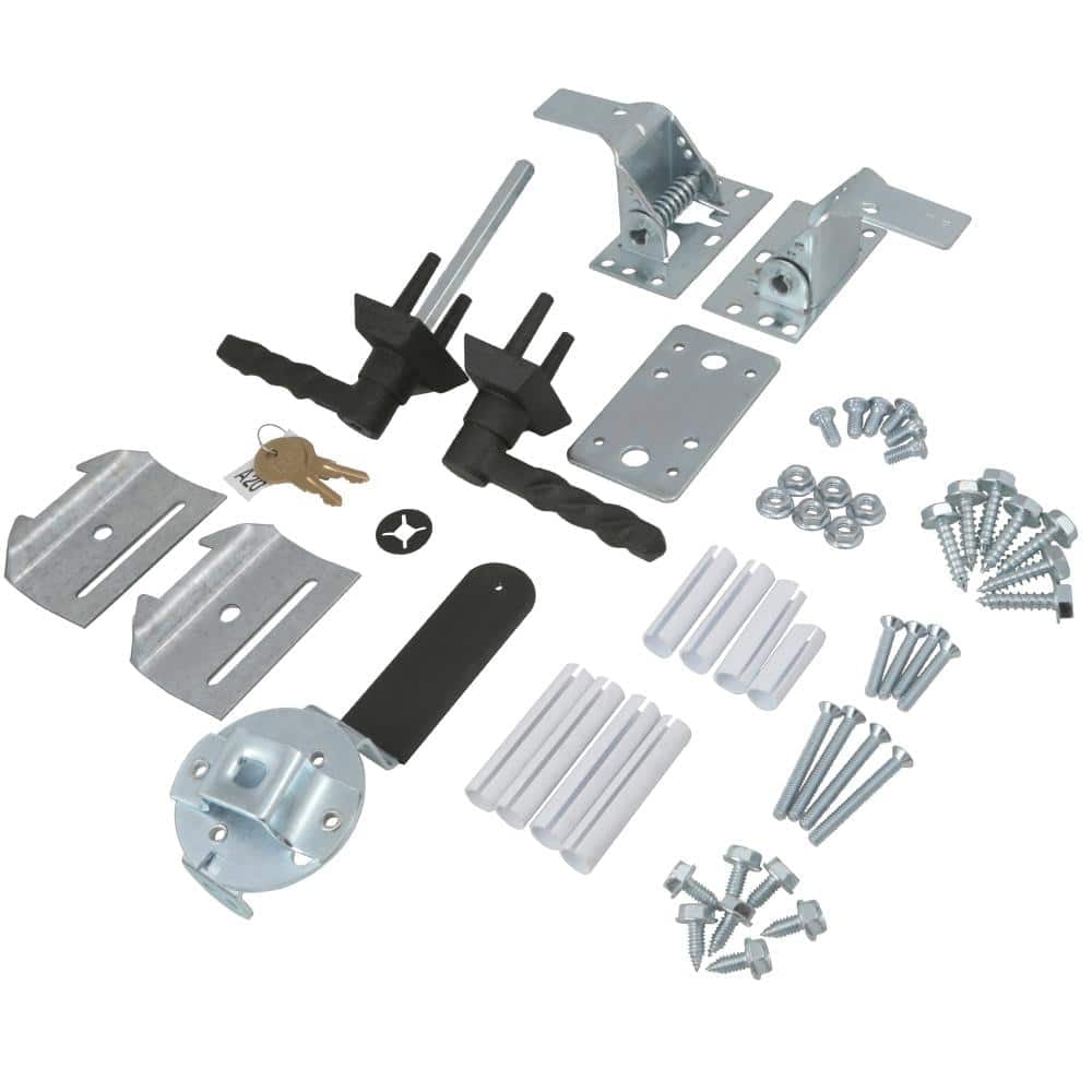 Decorative Twisted L Lock Set for Overhead Garage Doors - Walmart.com