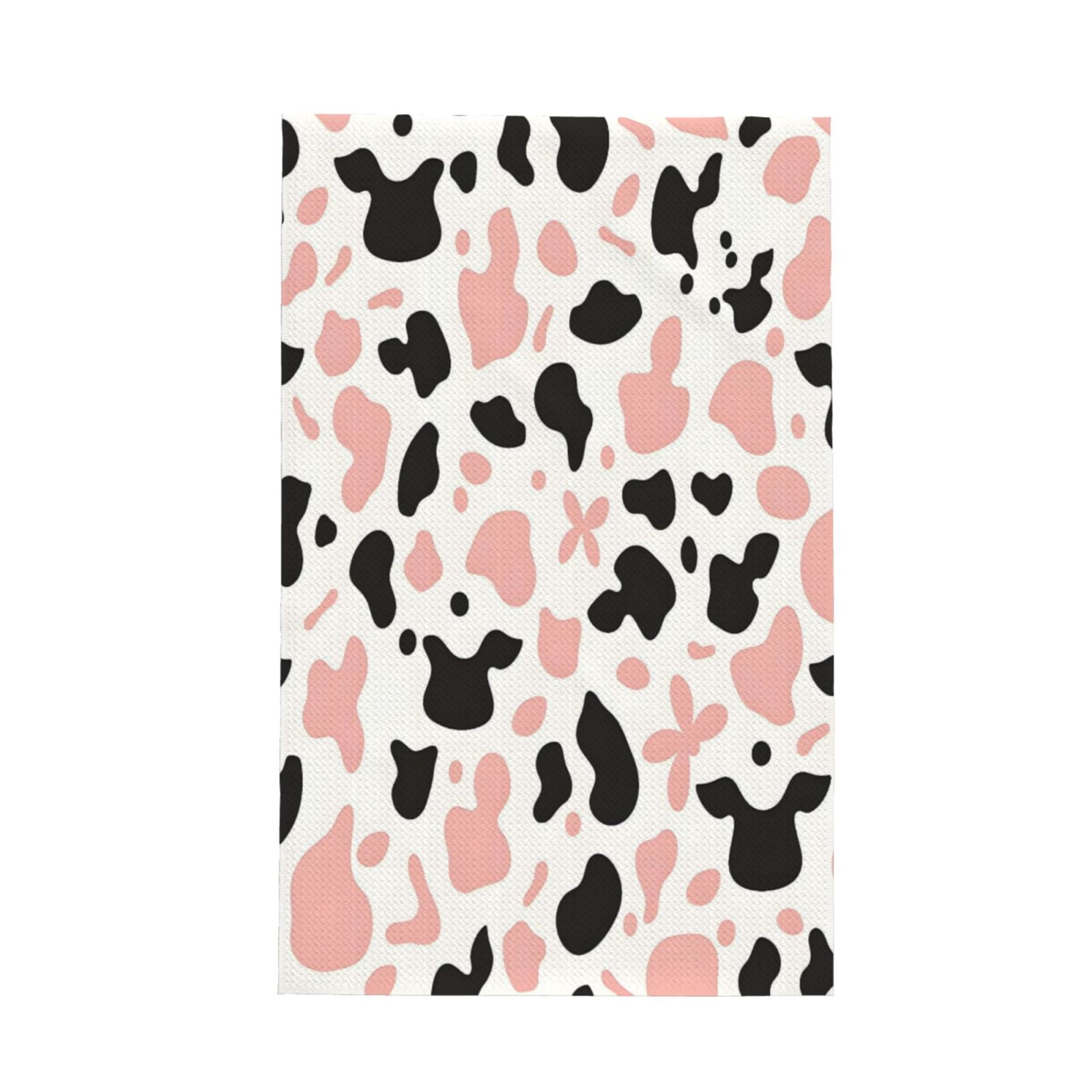 Decorative Waffle Towel Kitchen Dish Towel 26x16in Multi-Purpose Tea ...