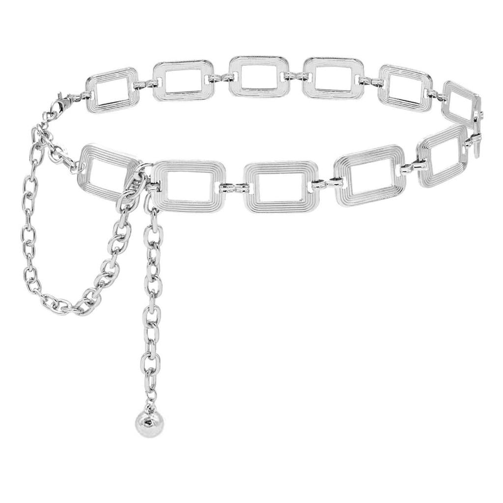 Decorative Waist Chain Adjustable Metal Hip Belt ForAdu1tFashion ...