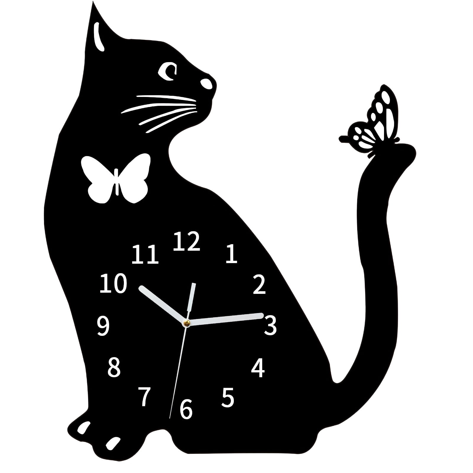 Decorative Wall Clock Operated Wall Clock Silents None Ticking Clocks ...