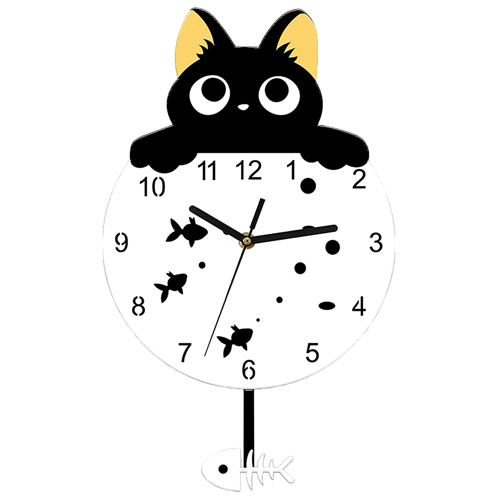 Decorative Wall Clock Operated Wall Clock Silents None Ticking for Home ...