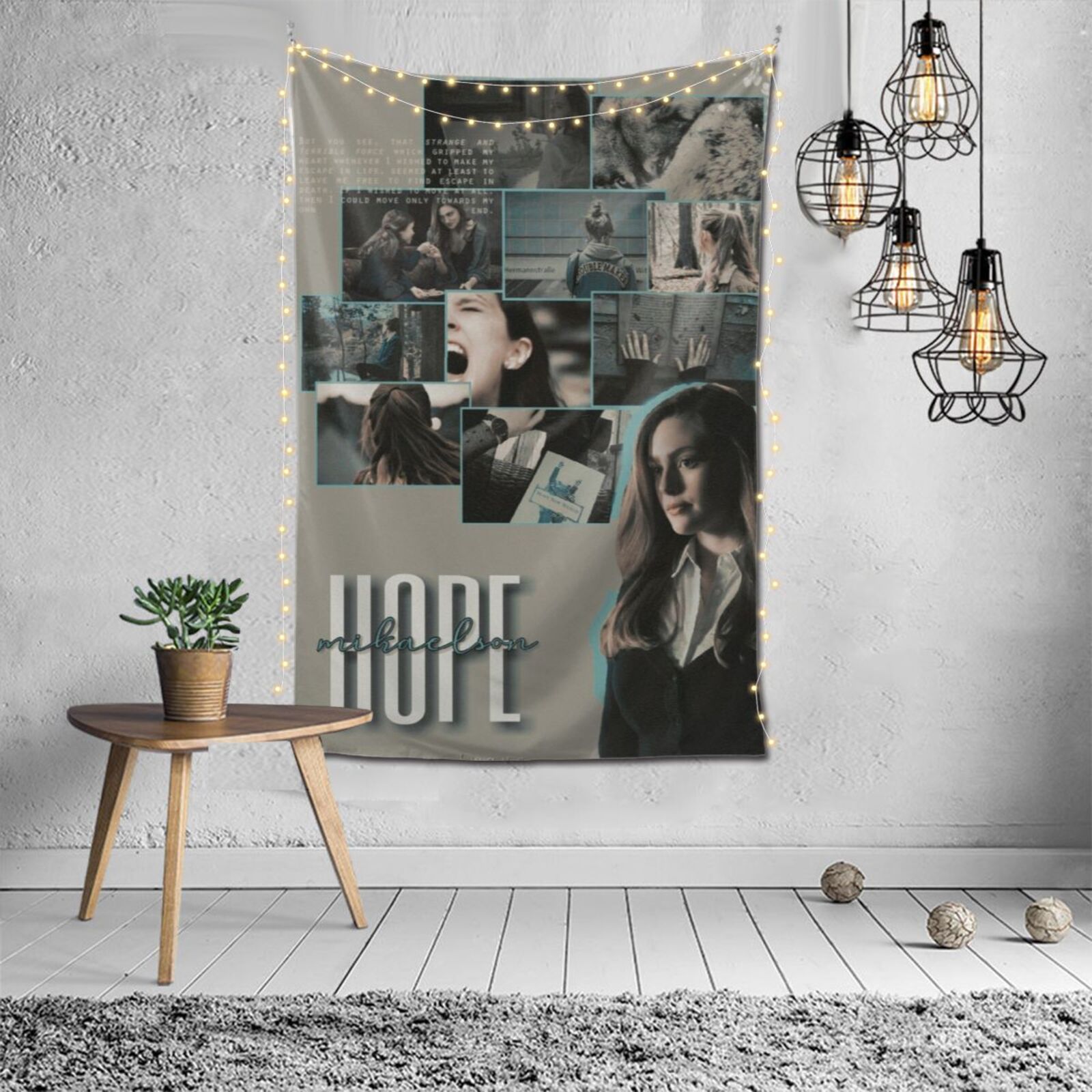 Decorative Wall Hanging Tapestry, Vampire Legacies Art Curtain Bedroom ...