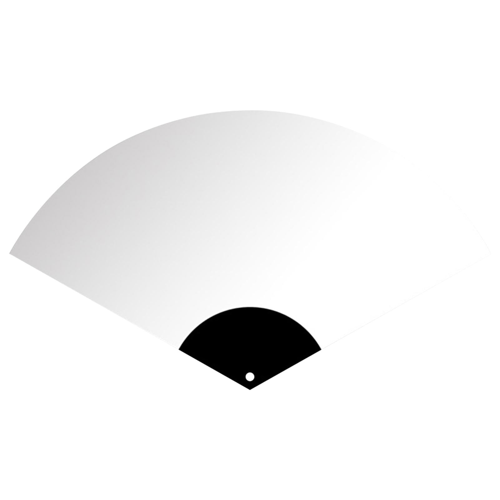 Decorative Wall Mirror, Fan Mirror Wall Mirror, Fan Shape Mirror for ...