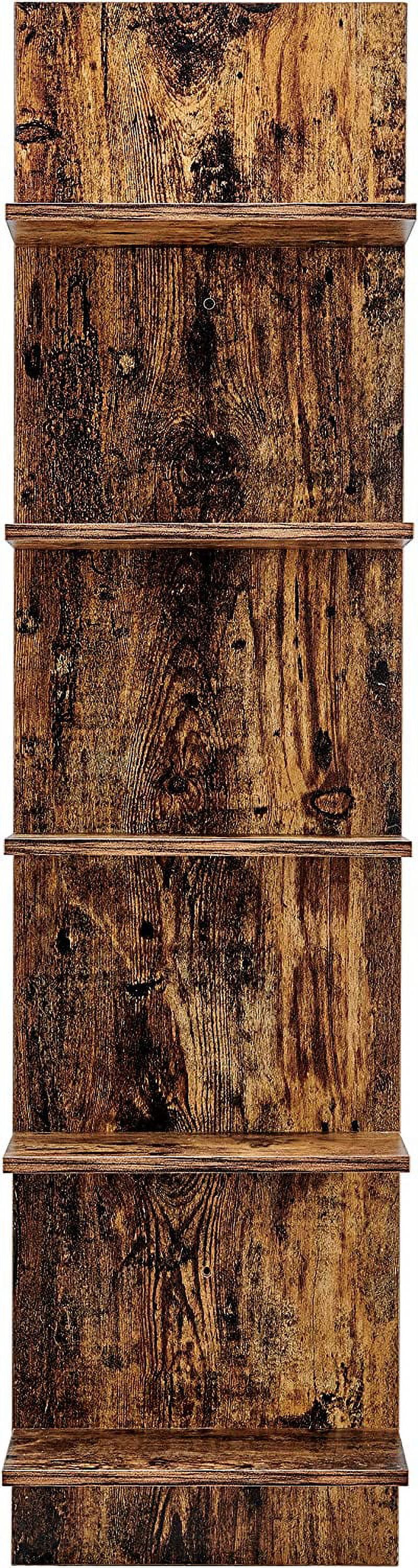 Decorative Wall Mount Vertical Shelving Unit – Modern Column Shelves ...