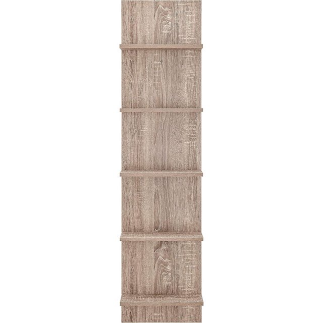 Decorative Wall Mount Vertical Shelving Unit – Modern Column Shelves ...