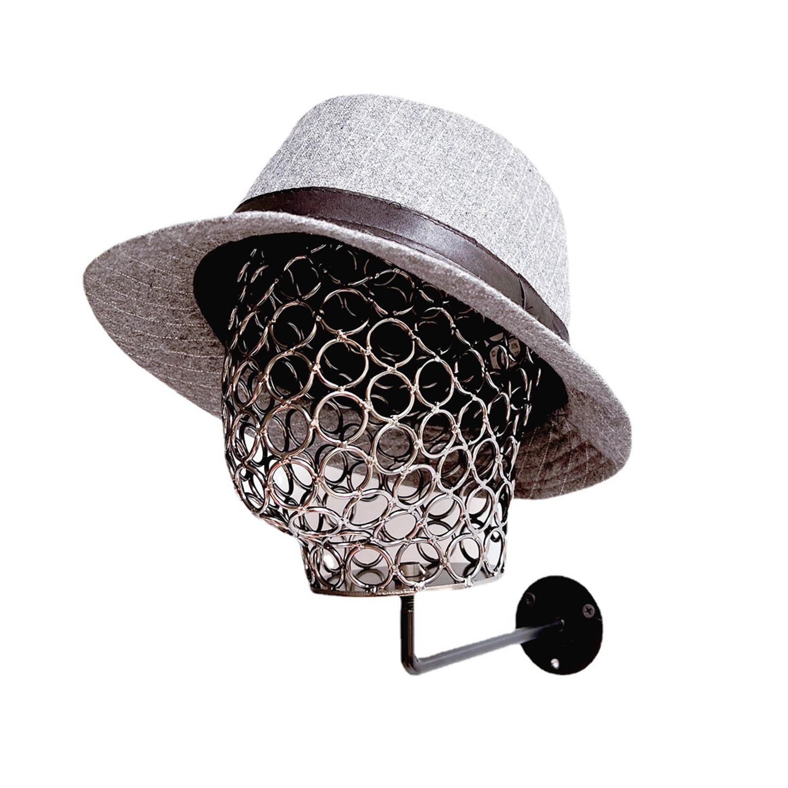 Decorative Wall Mounted Mannequin Head/ Hat Cap Display Model Hanger ...