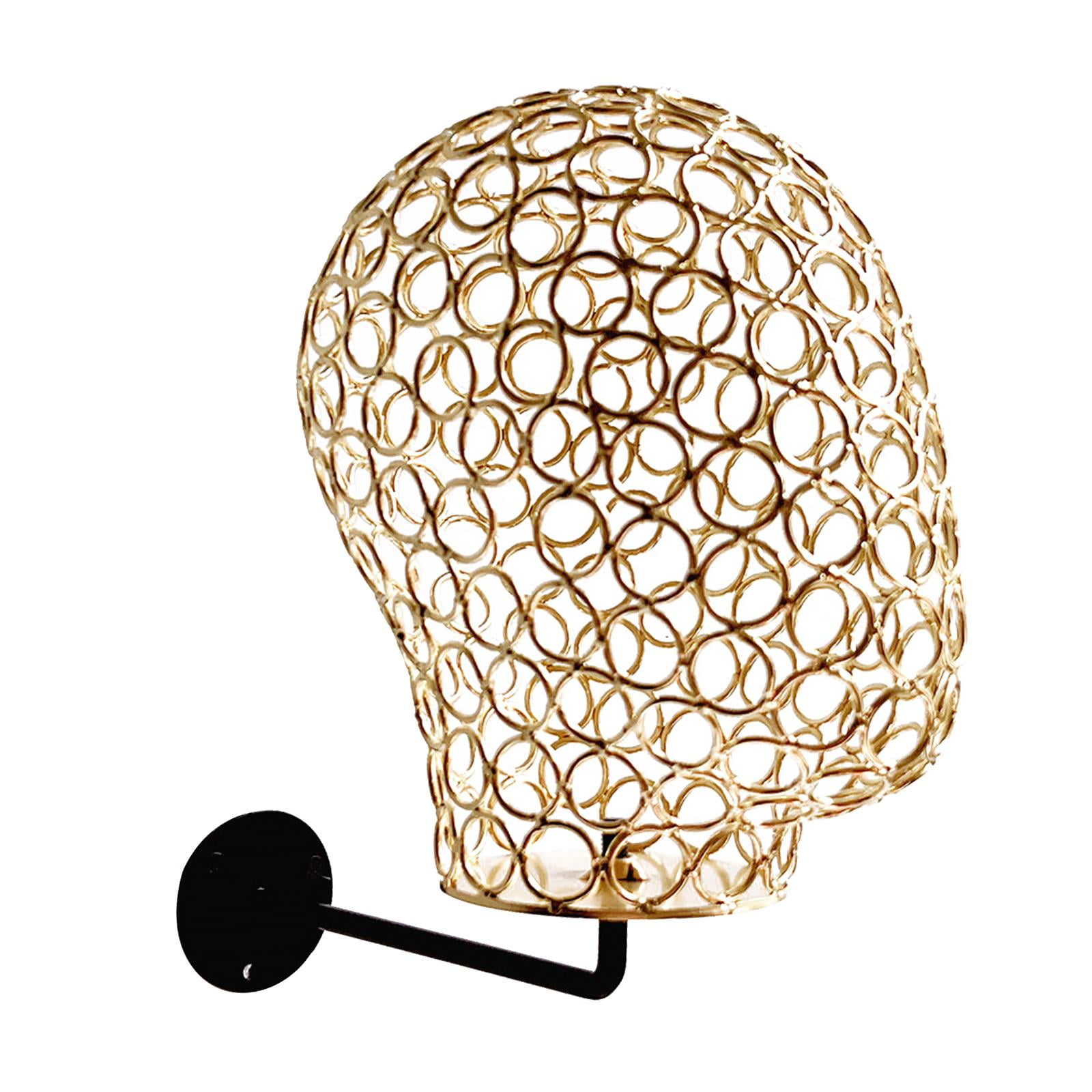 Decorative Wall Mounted Mannequin Head Manikin Stand Hat Cap Display ...