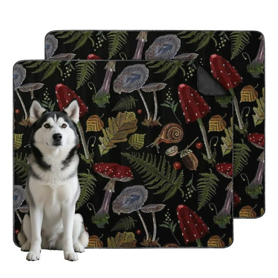 Decorative Washable Dog Pee Pads 35"x41" - Reusable Potty Training Pads ...