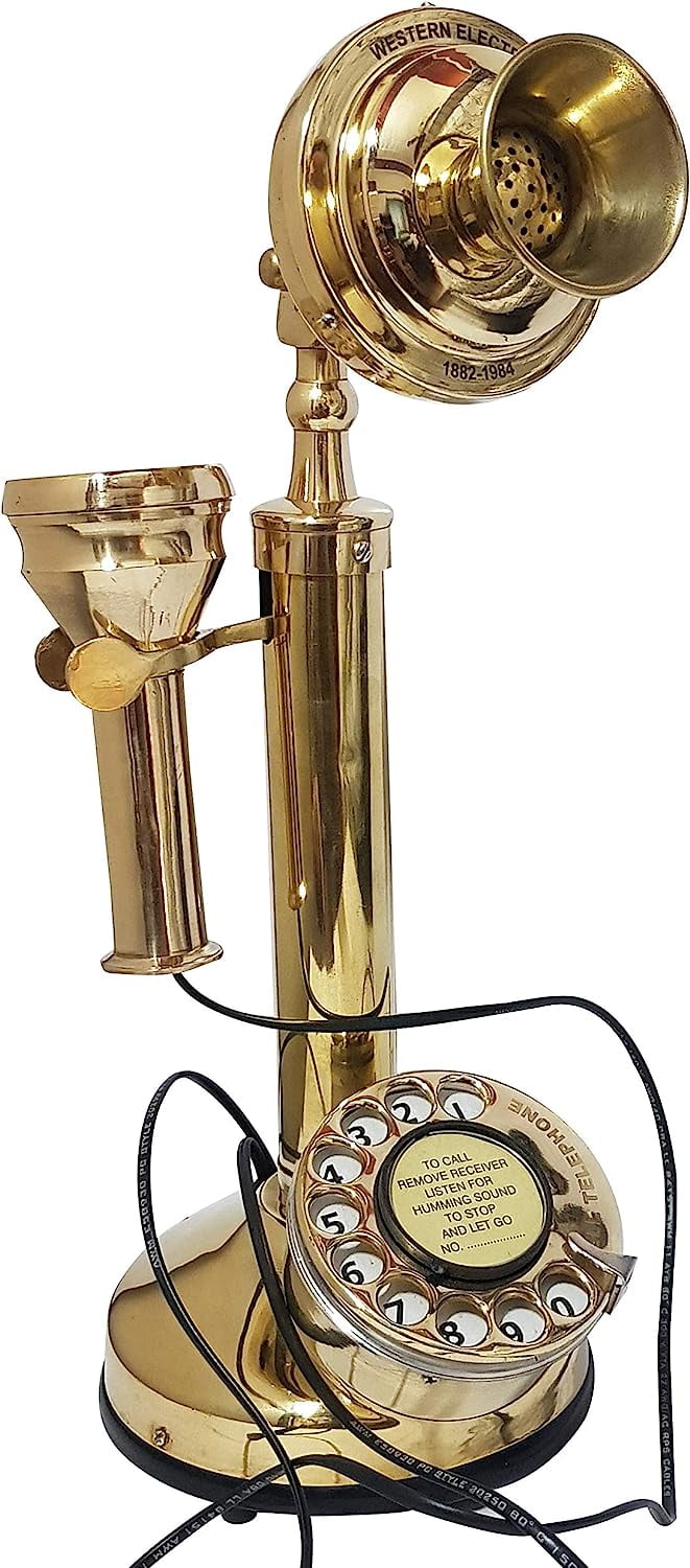 Decorative Western Electric Vintage Old Retro Replica Candlestick ...