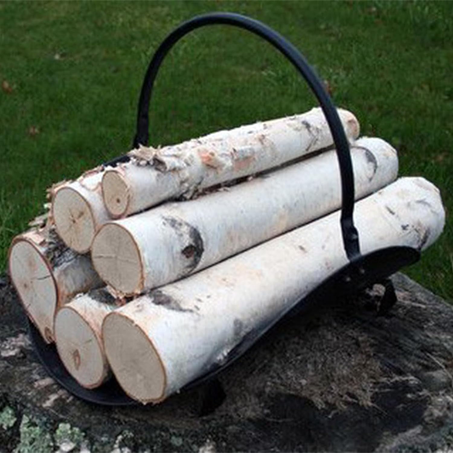 Decorative White Birch Logs, Natural Bark Wood Home Décor - 15.5-17.5 ...
