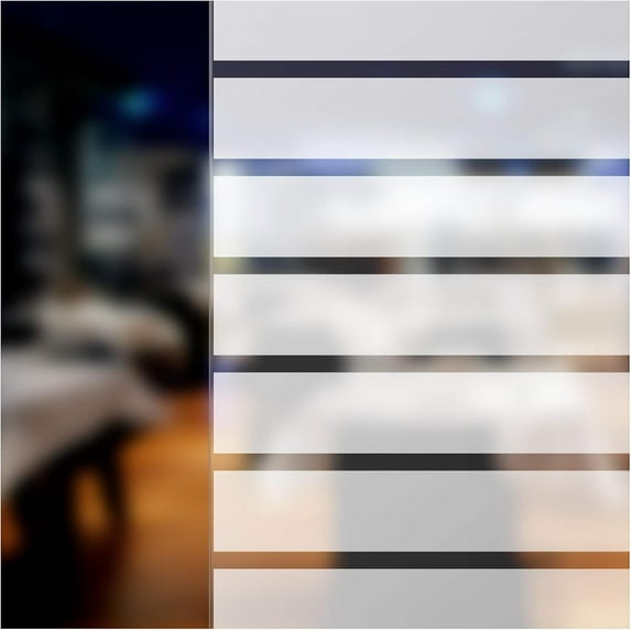 Decorative Window Film Blinds, 1 3/4 Inch Wide, 24 Inches by 14 Feet ...