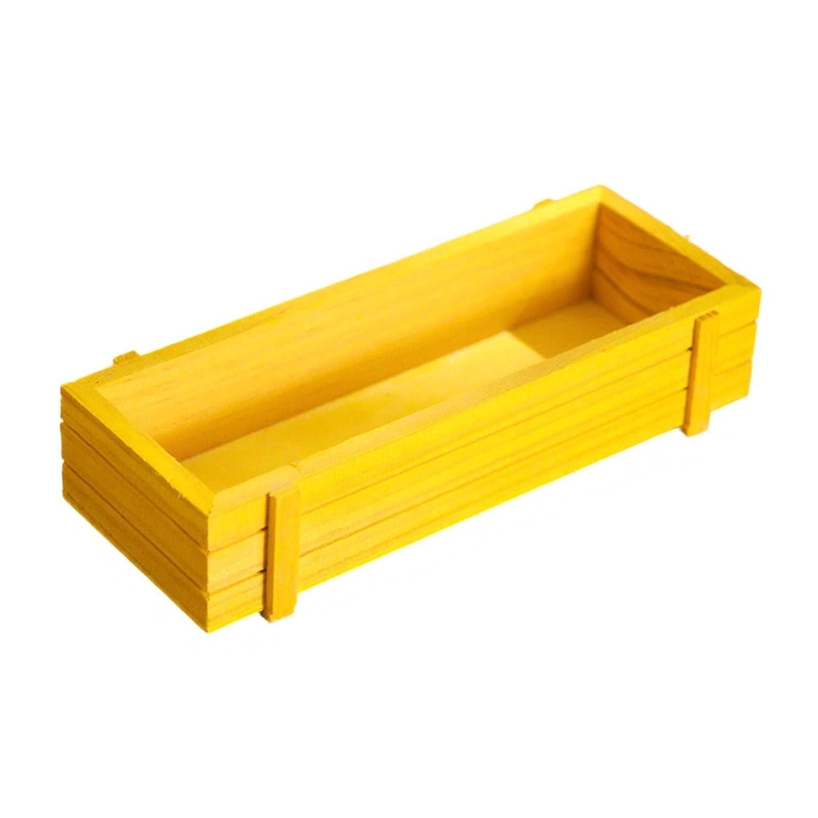 Decorative Wooden Planter Box For Indoor Plant Natural Aesthetic Living ...