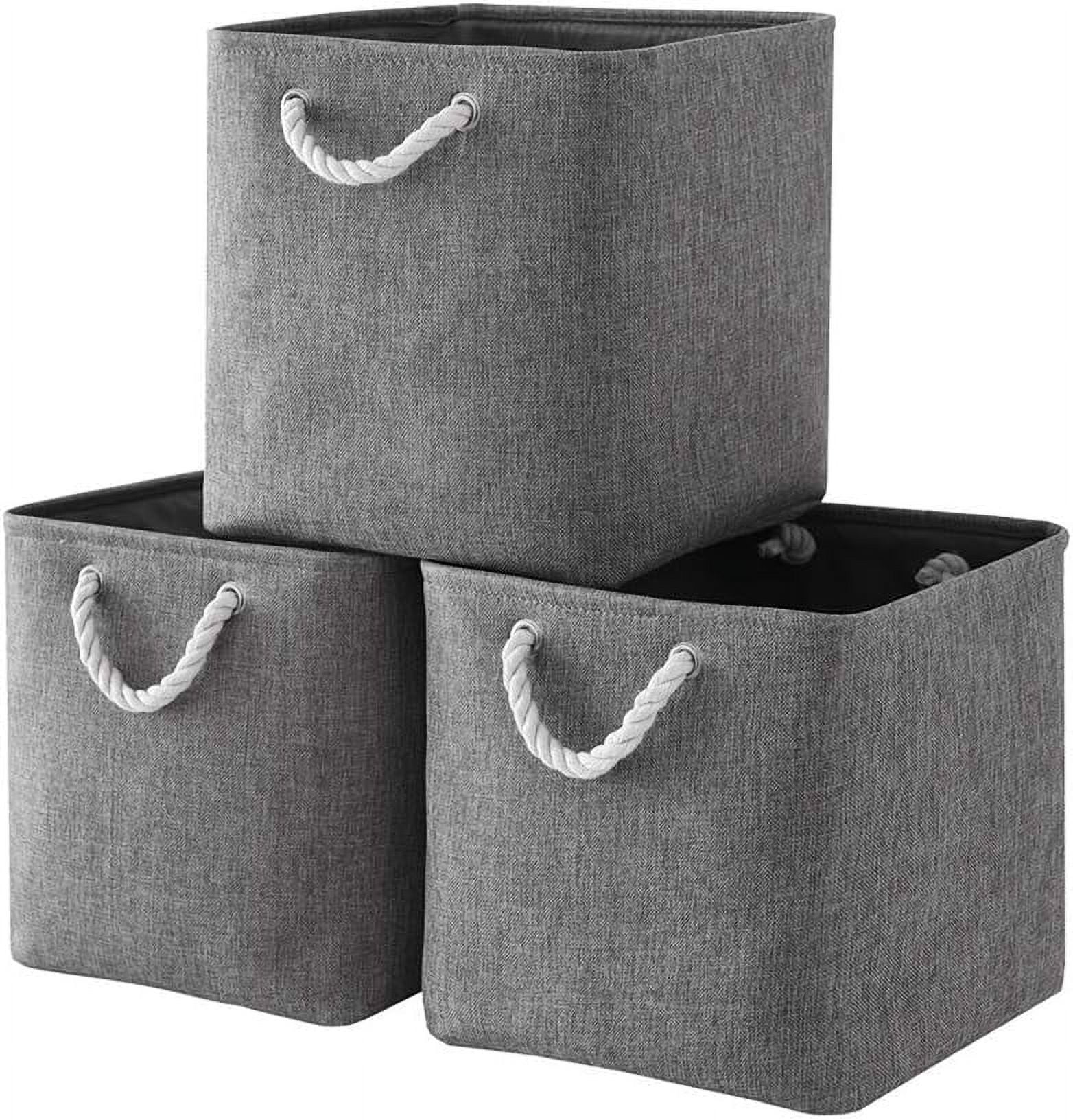 Decorative & Practical Storage Baskets, Easy to Move Collapsible ...