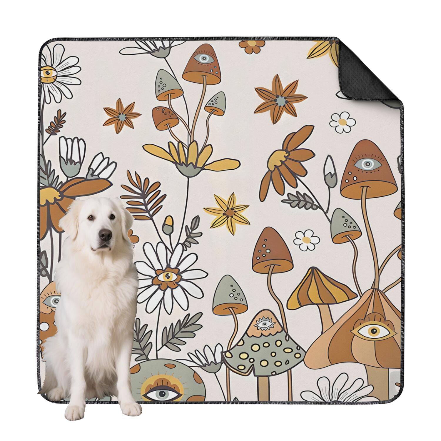 Decorative and Practical Dog Pee Pads, Reusable Mat System for Simple ...
