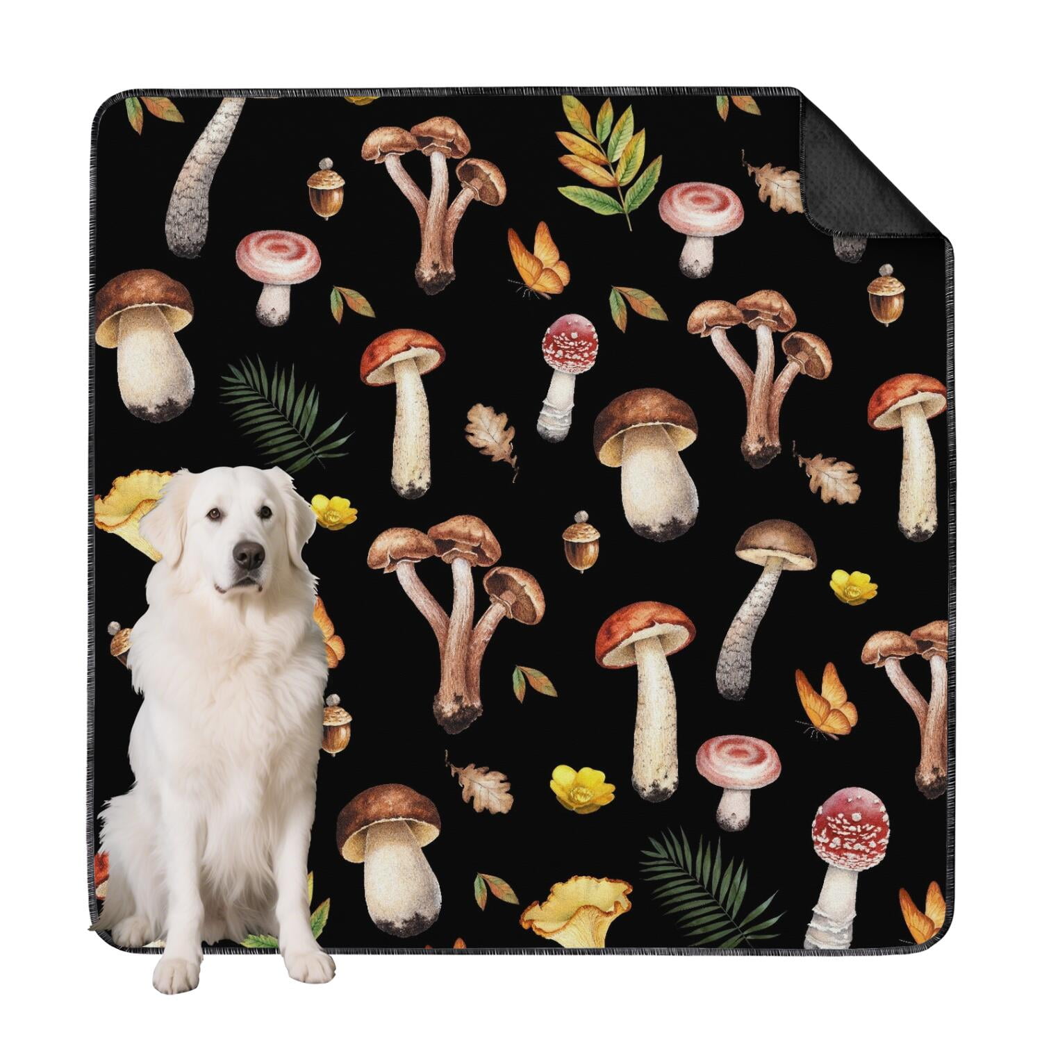 Decorative and Reusable Pee Pads for Pet Owners, Washable Non-Slip Mat ...