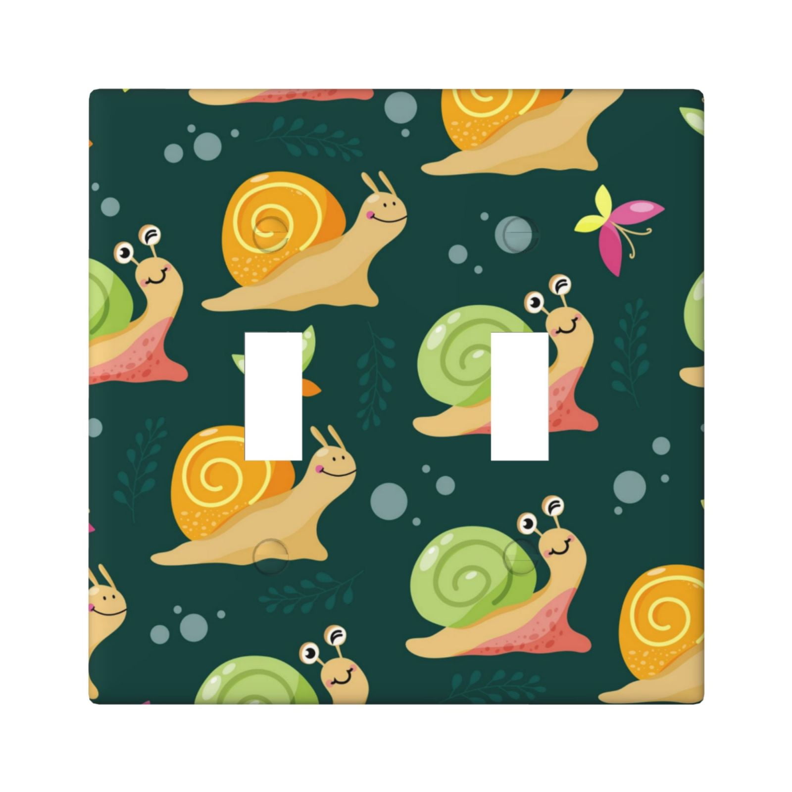 Decorator Light Switch Receptacle Outlet Wall Plate 4.6" X 4.6 ...