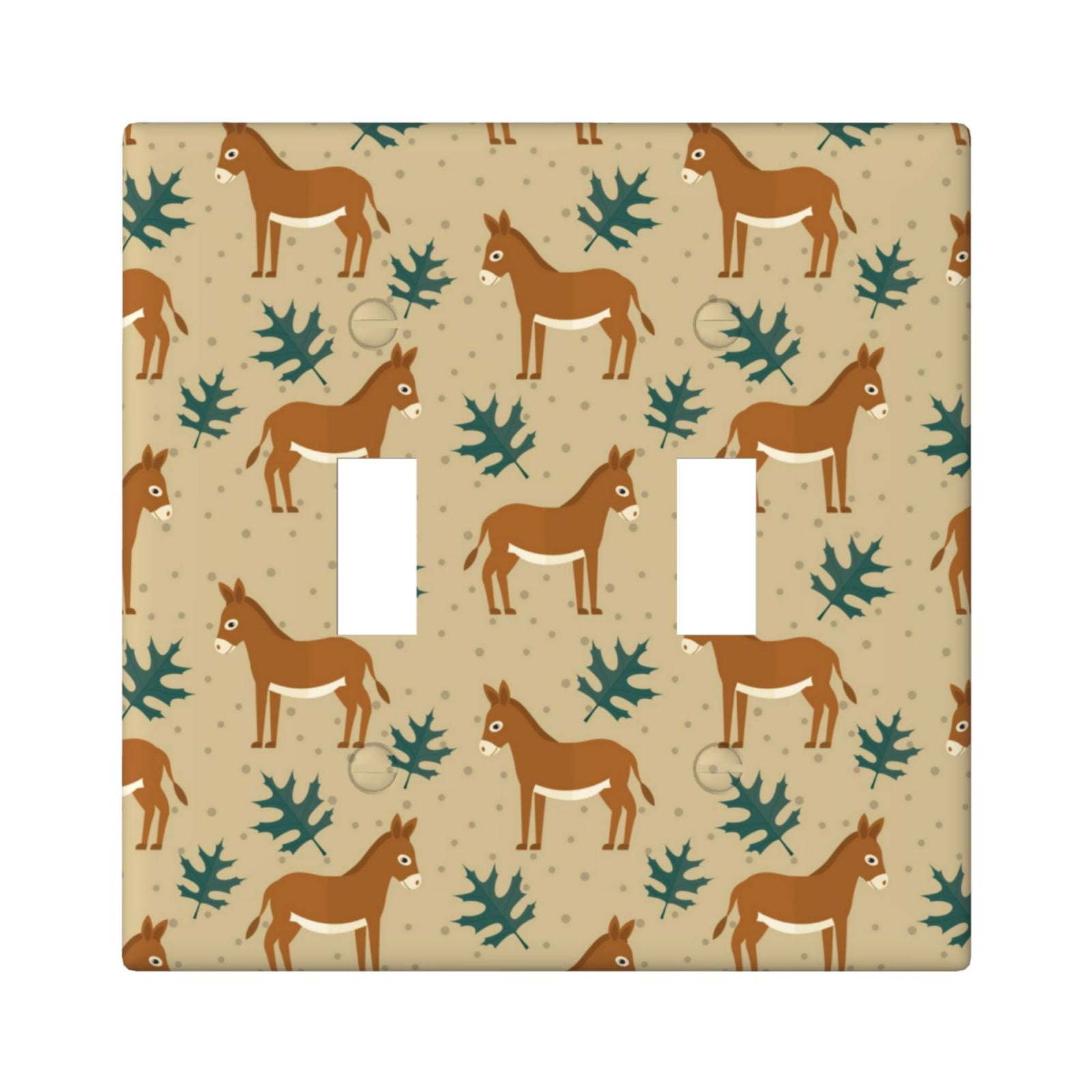 Decorator Light Switch Receptacle Outlet Wall Plate 4.6" X 4.6 ...