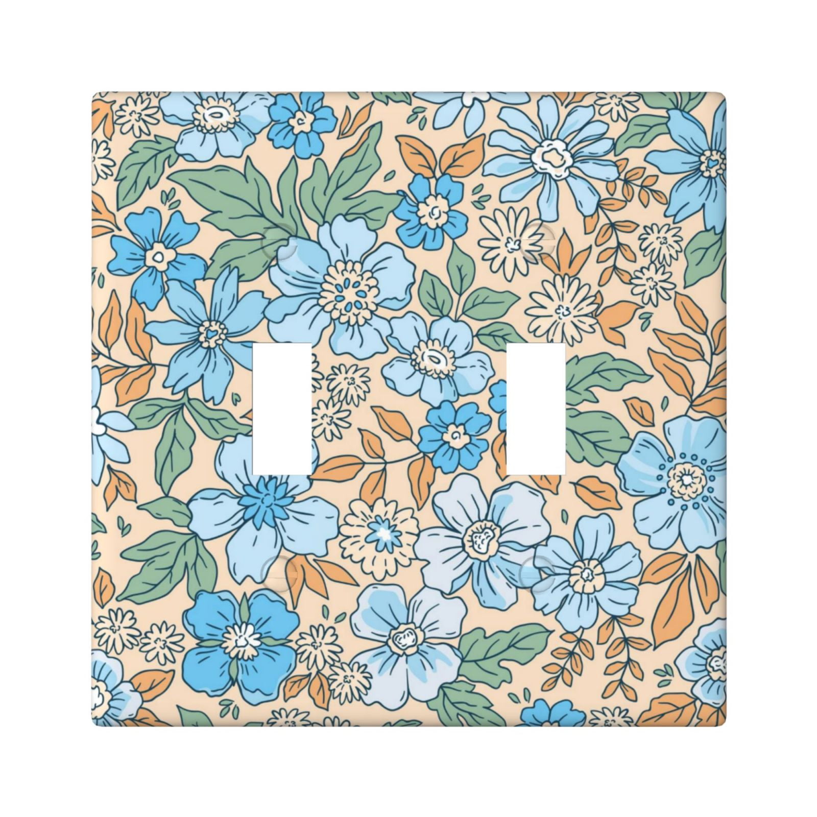 Decorator Light Switch Receptacle Outlet Wall Plate 4.6" X 4.6 ...