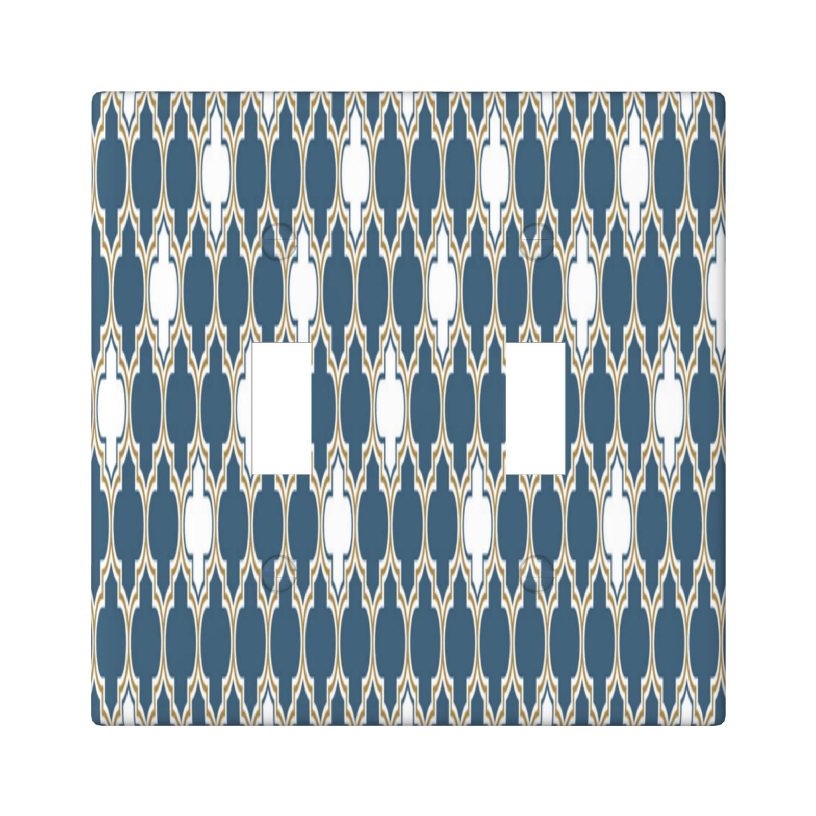 Decorator Light Switch Receptacle Outlet Wall Plate 4.6" X 4.6 ...