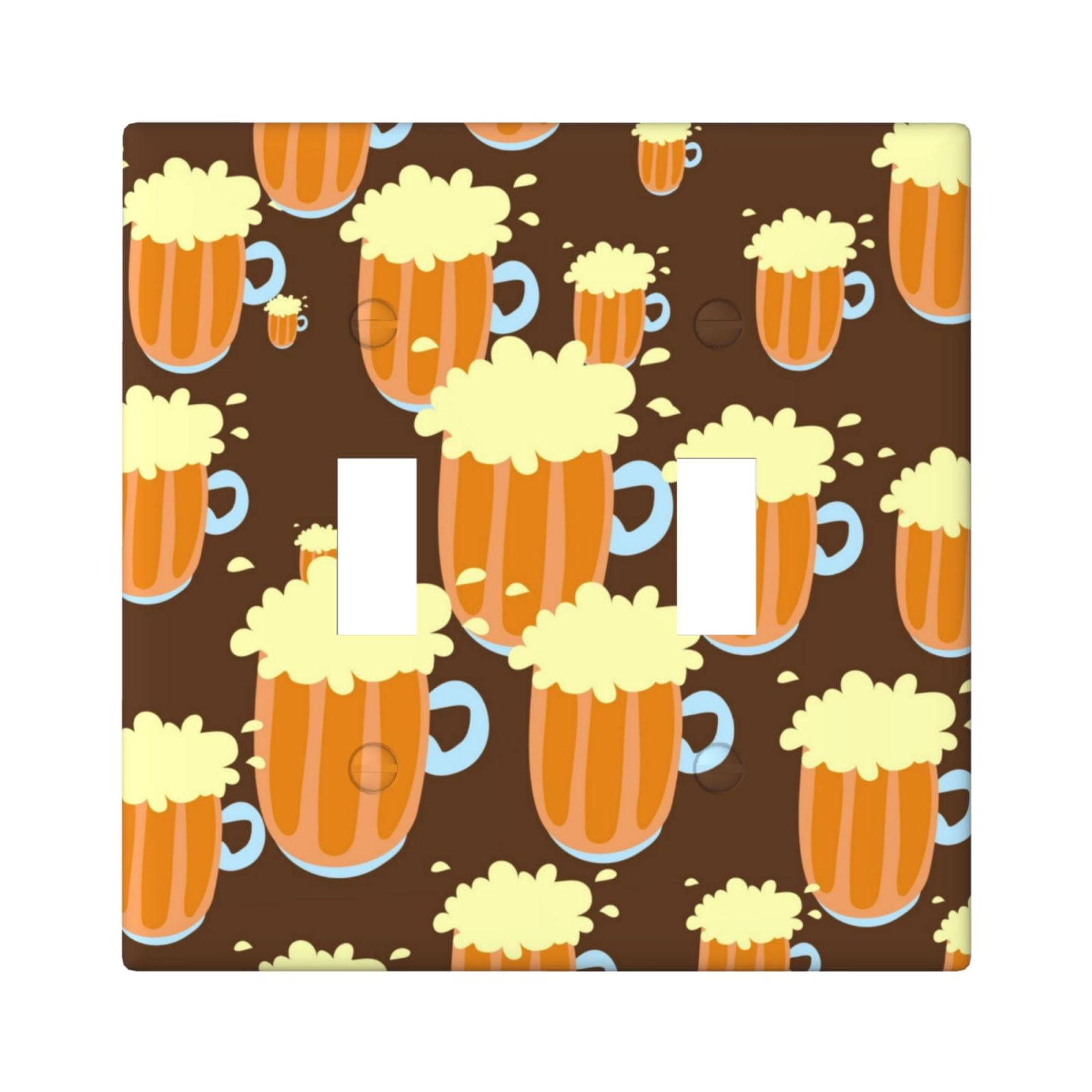 Decorator Light Switch Receptacle Outlet Wall Plate 4.6" X 4.6 ...