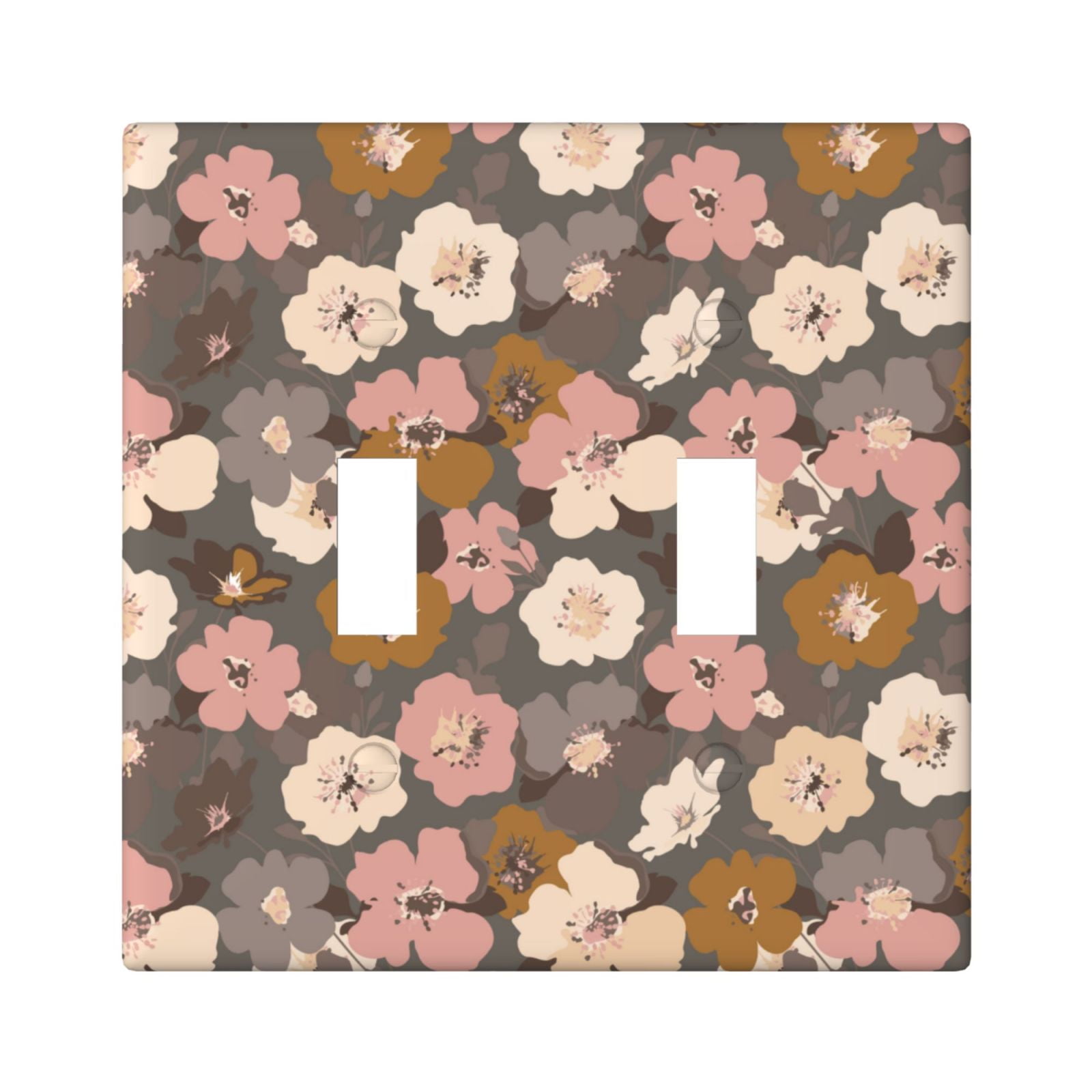 Decorator Light Switch Receptacle Outlet Wall Plate 4.6" X 4.6 ...