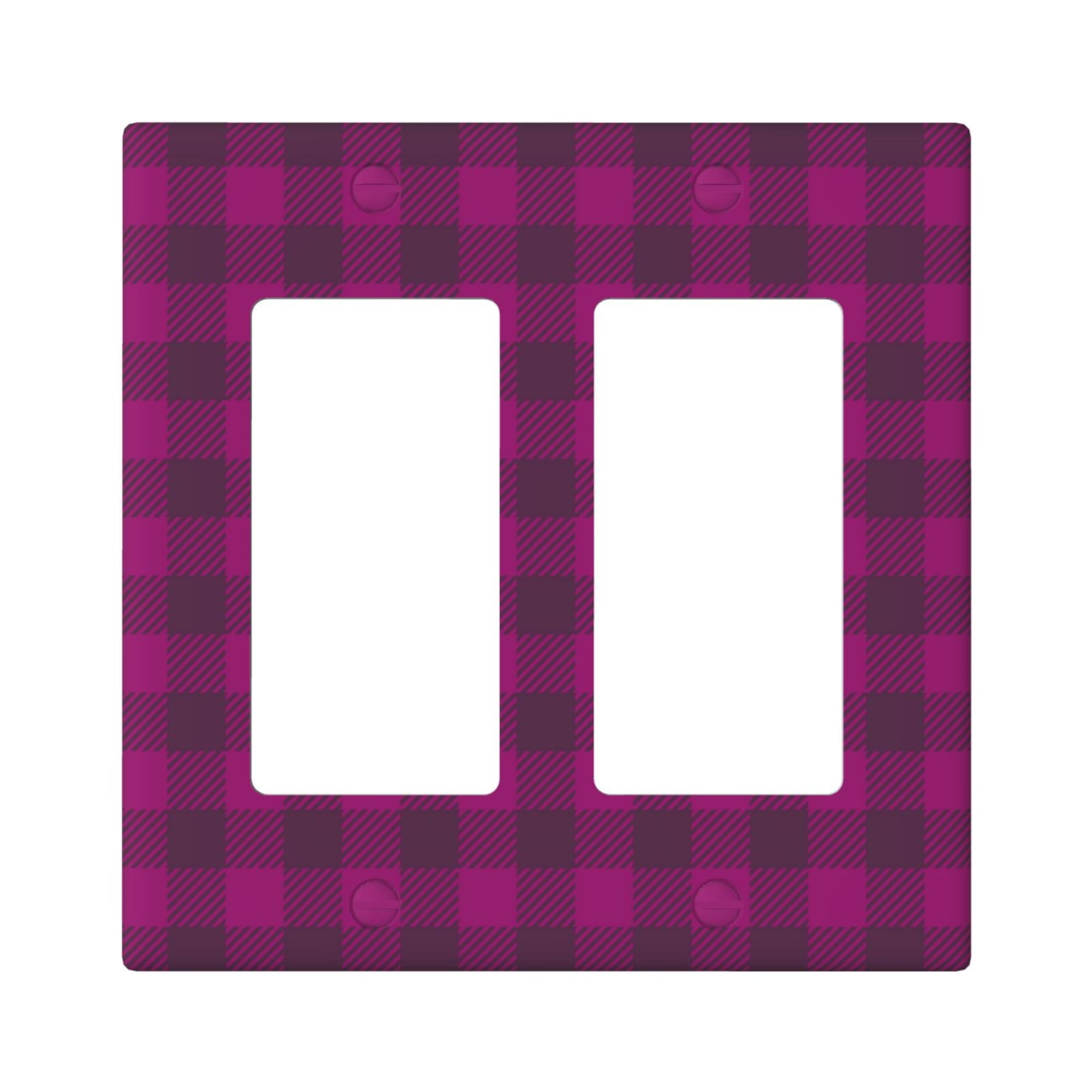 Decorator Light Switch Receptacle Outlet Wall Plate 4.6" X 4.6 ...