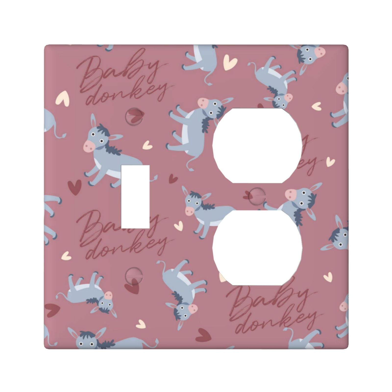 Decorator Light Switch Receptacle Outlet Wall Plate 4.6" X 4.6 ...