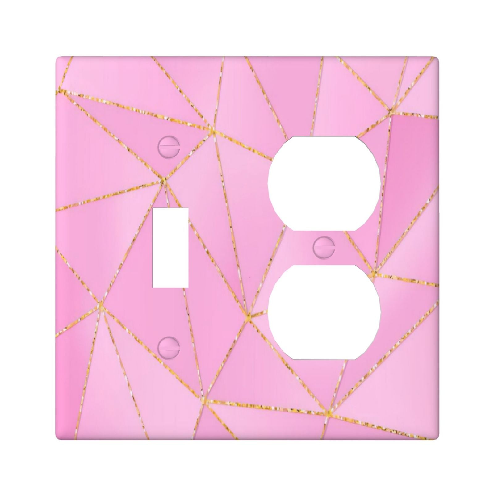 Decorator Light Switch Receptacle Outlet Wall Plate 4.6" X 4.6 ...