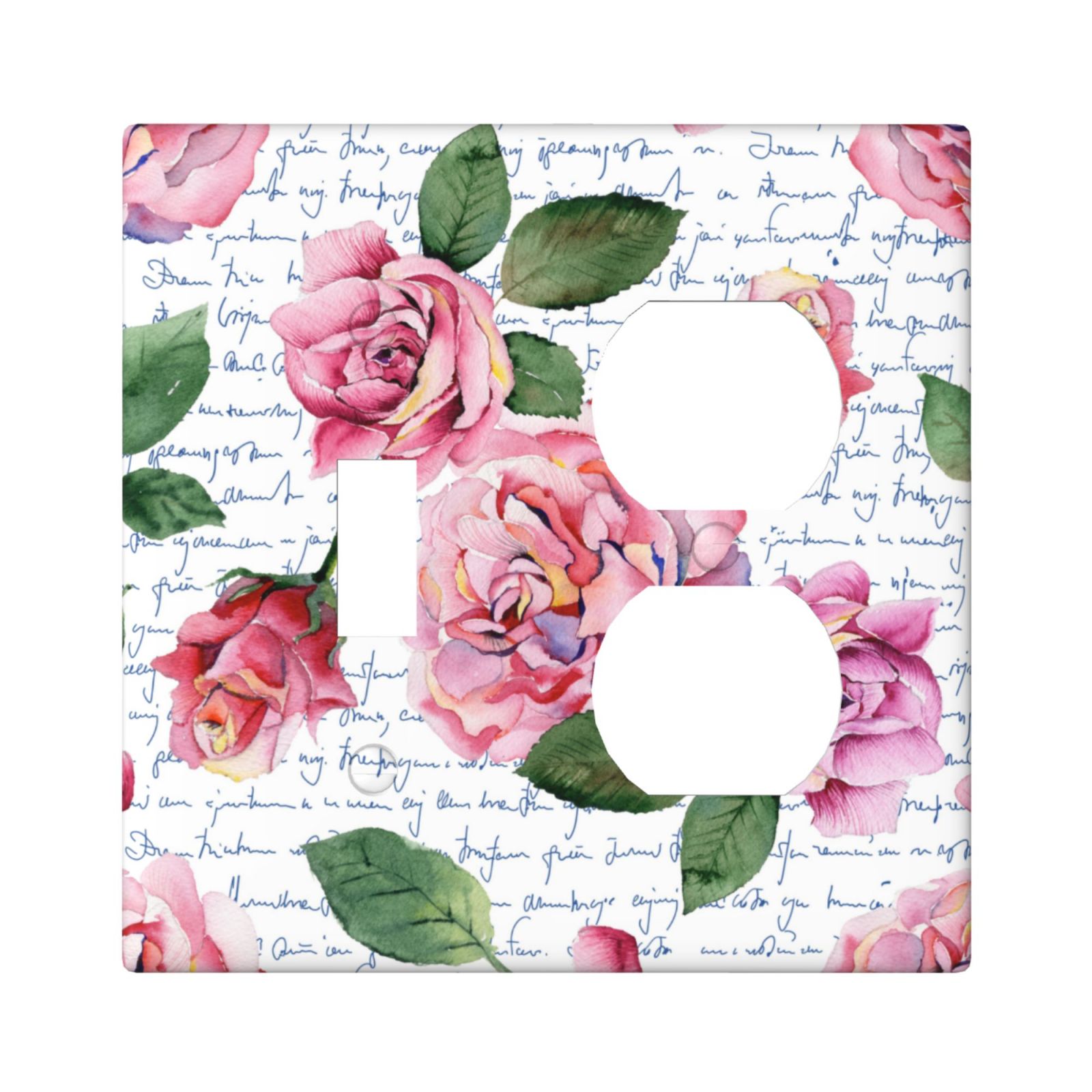 Decorator Light Switch Receptacle Outlet Wall Plate 4.6" X 4.6 ...