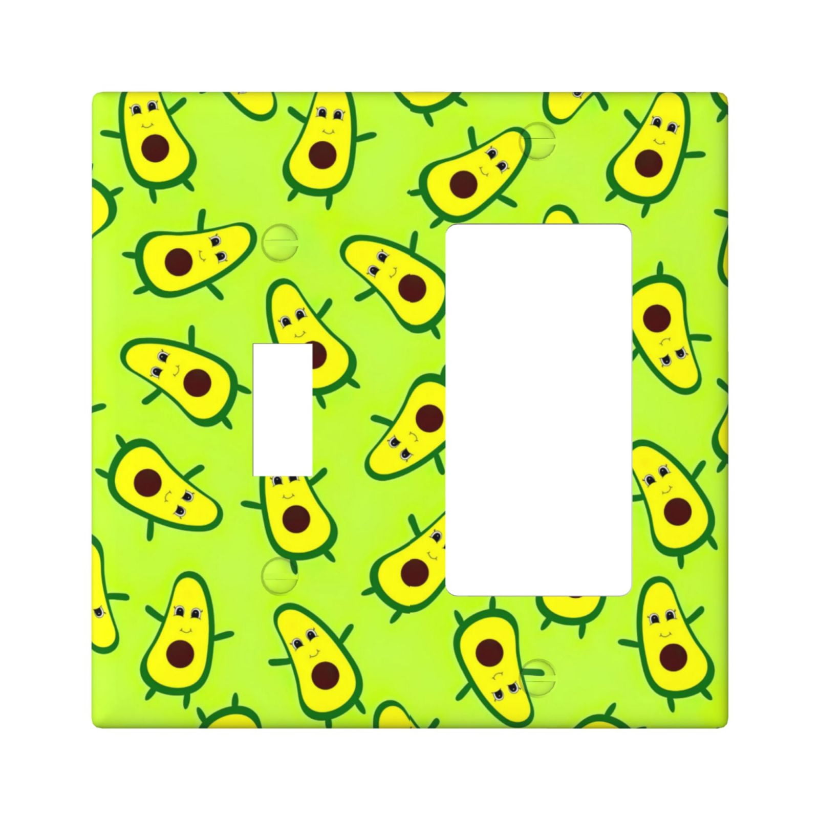 Decorator Light Switch Receptacle Outlet Wall Plate 4.6" X 4.6 ...