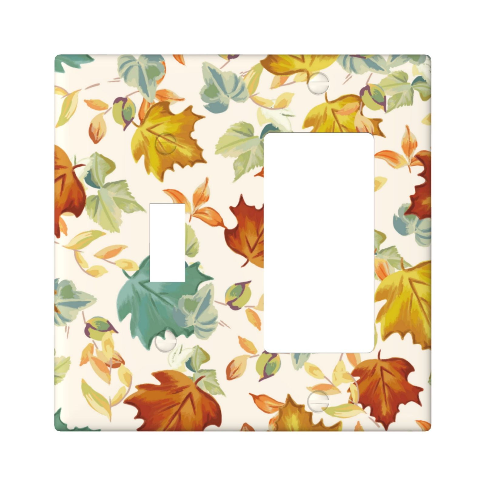 Decorator Light Switch Receptacle Outlet Wall Plate 4.6" X 4.6 ...