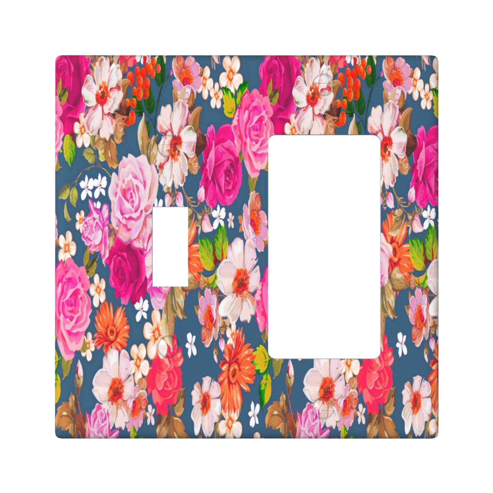 Decorator Light Switch Receptacle Outlet Wall Plate 4.6" X 4.6 ...