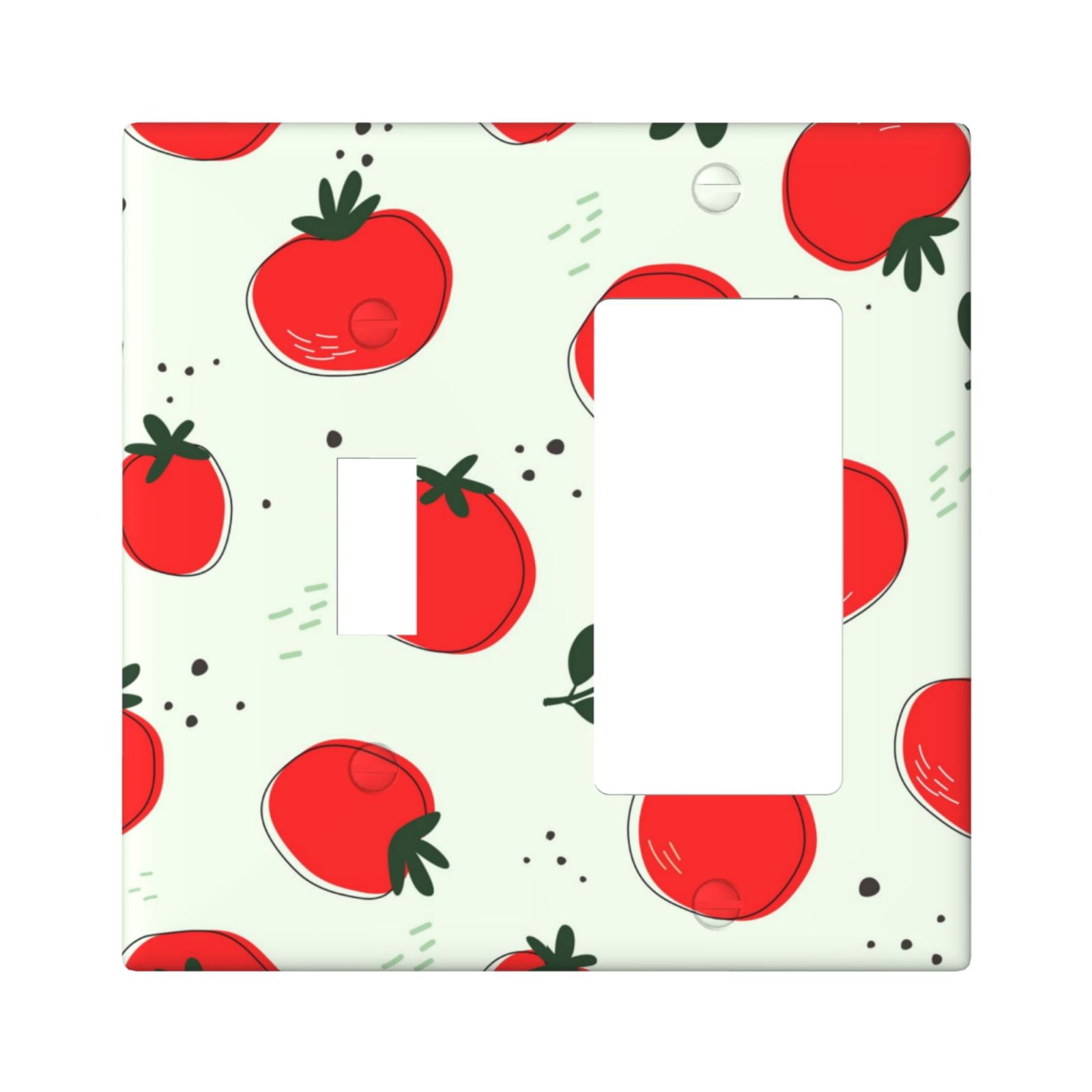 Decorator Light Switch Receptacle Outlet Wall Plate 4.6" X 4.6 ...