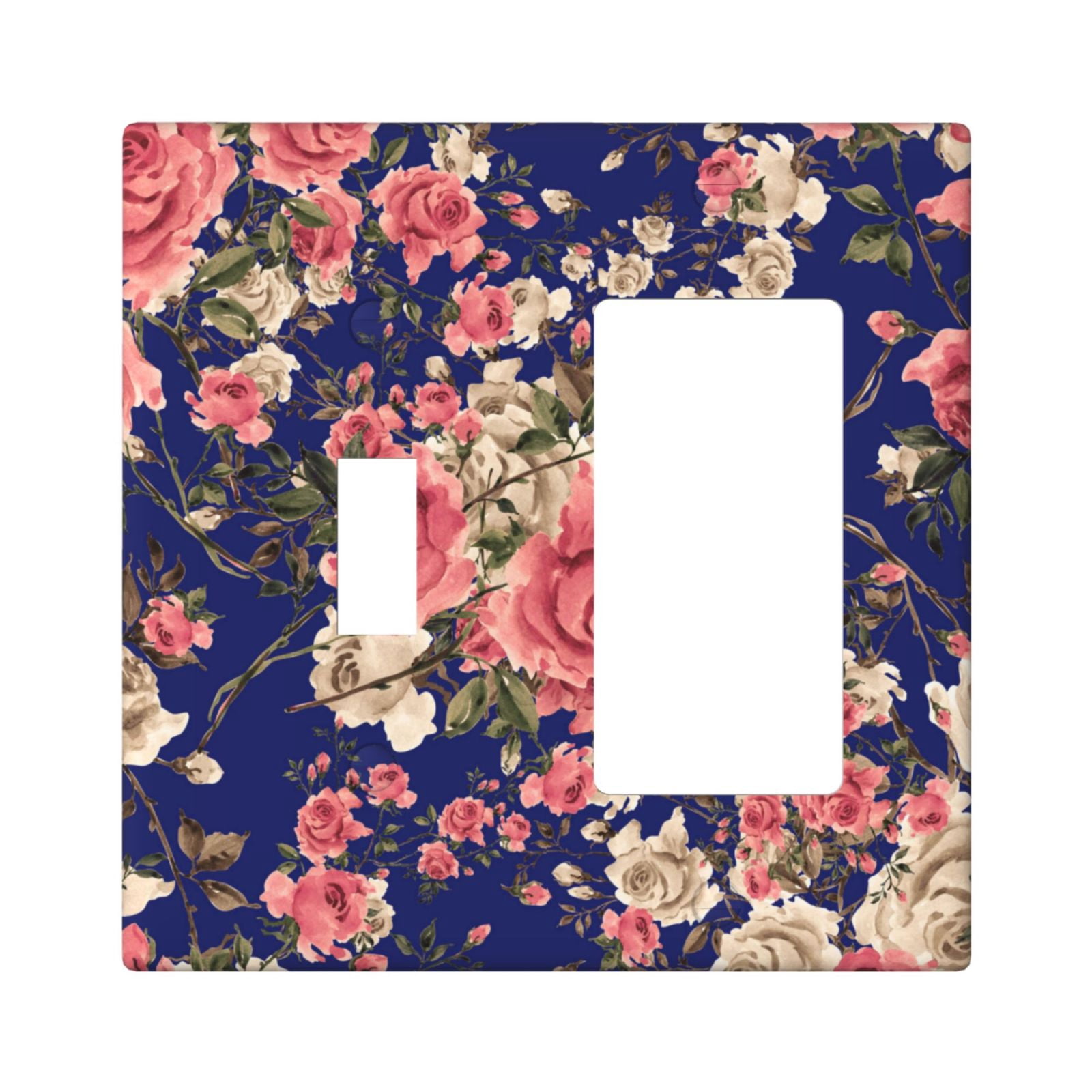 Decorator Light Switch Receptacle Outlet Wall Plate 4.6" X 4.6 ...