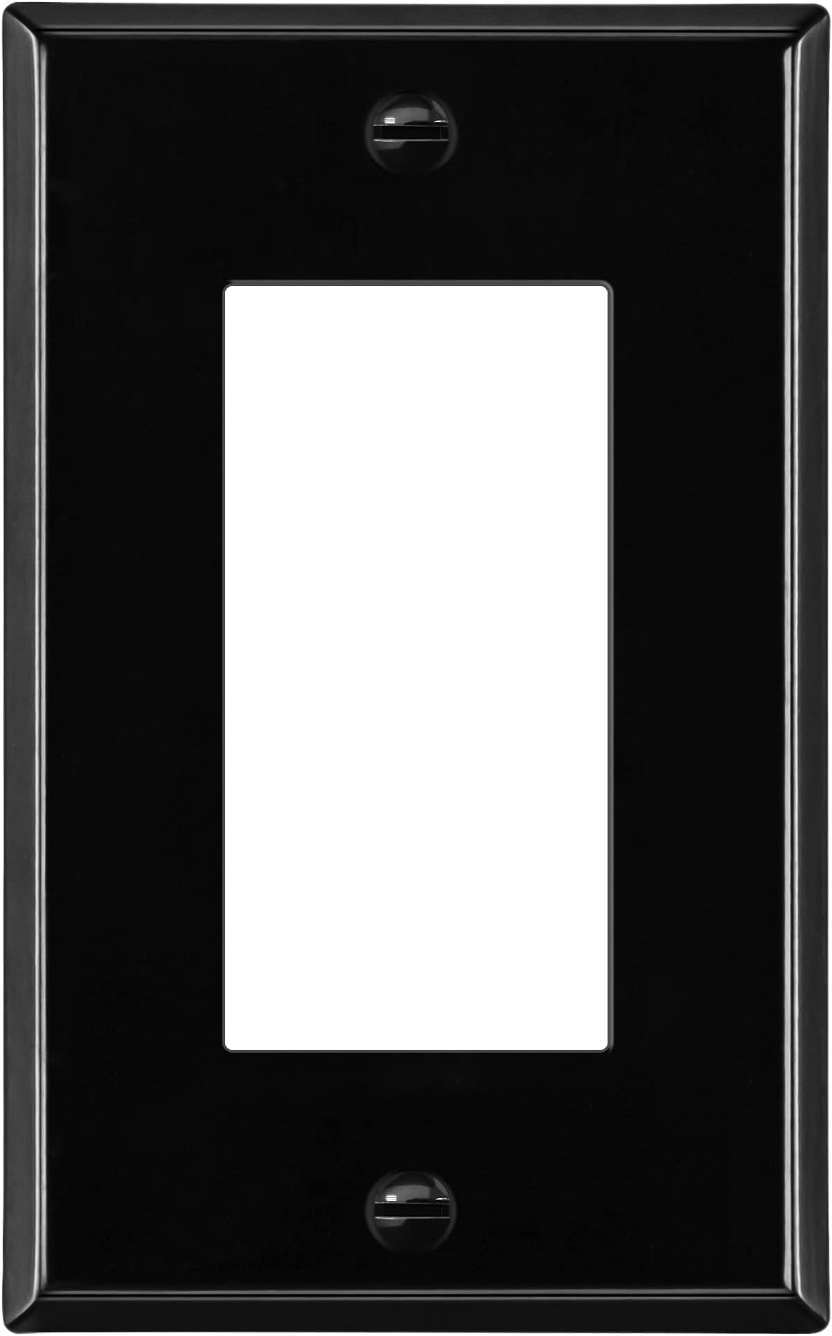 Decorator Metal Wall Plate, Outlet Cover, Resistant, Standard Size 1 ...