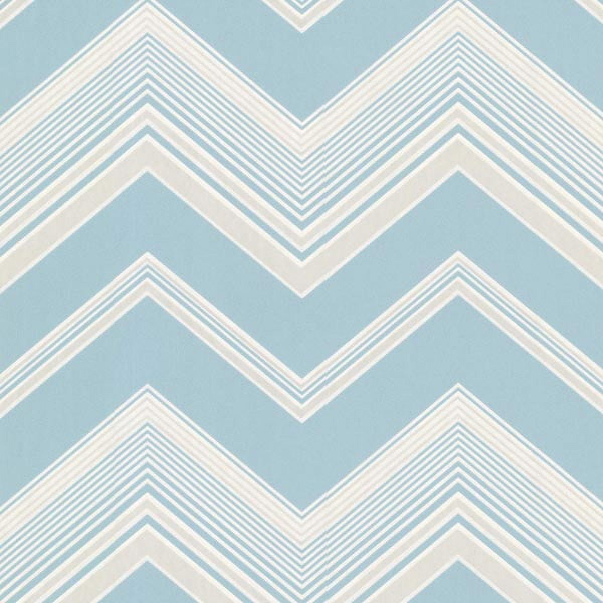 Decorline Bearden Light Blue Zig Zag Wallpaper - Walmart.com