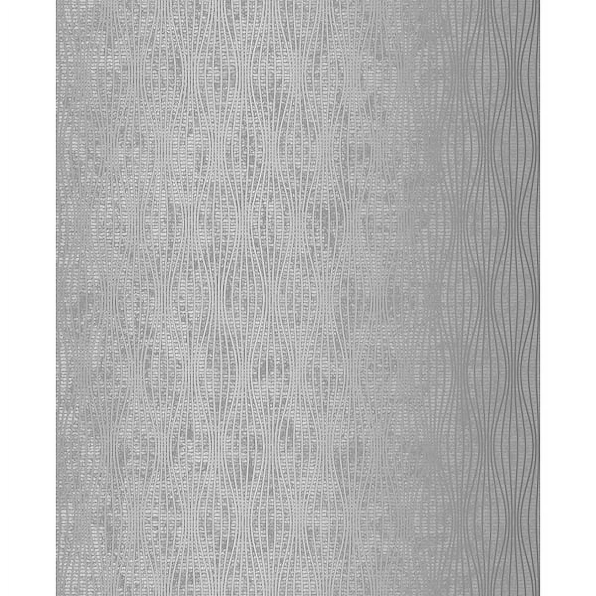 Decorline Falsetto Silver Wave Wallpaper - Walmart.com