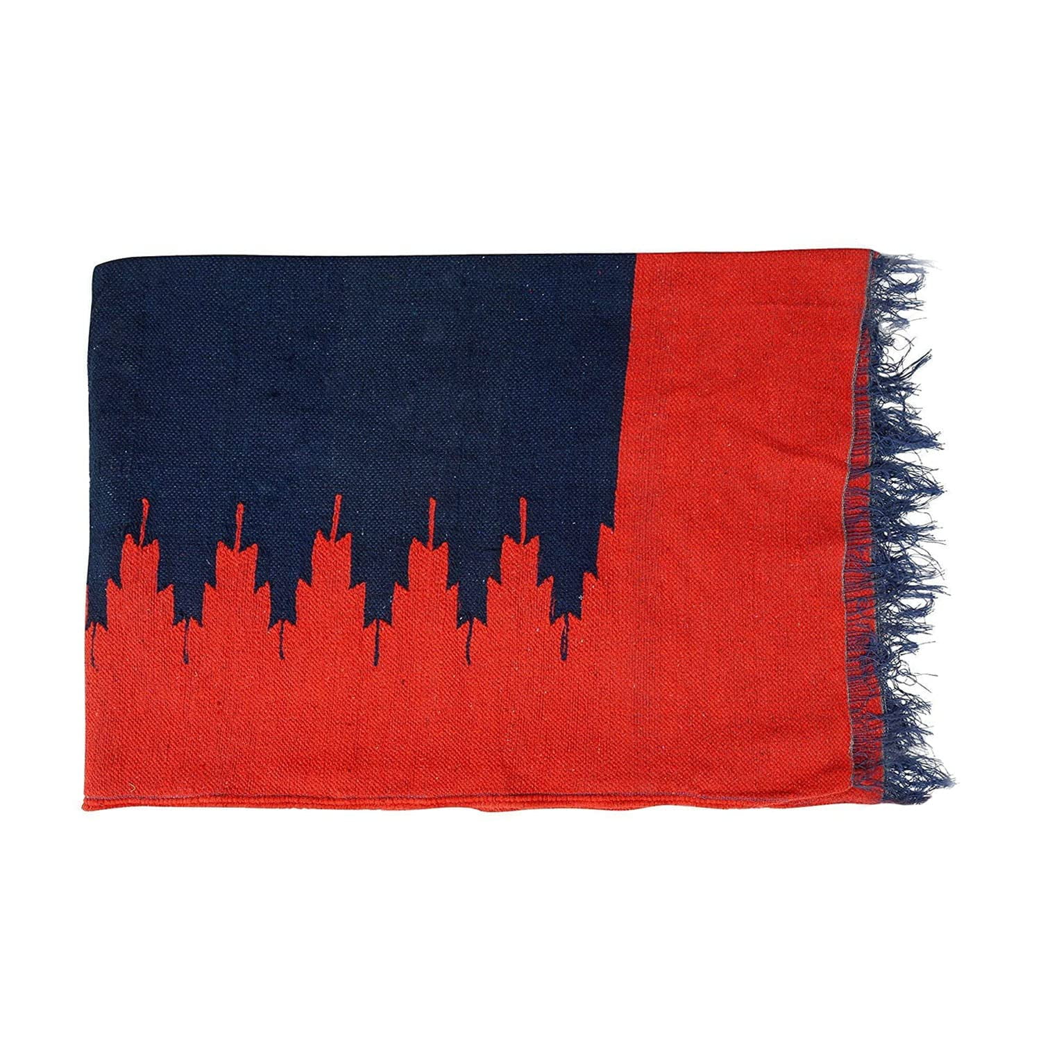 Decornt Cotton Rectangular Floor Mat Dari Satranji Dhurrie Rugs 12 Ft X ...