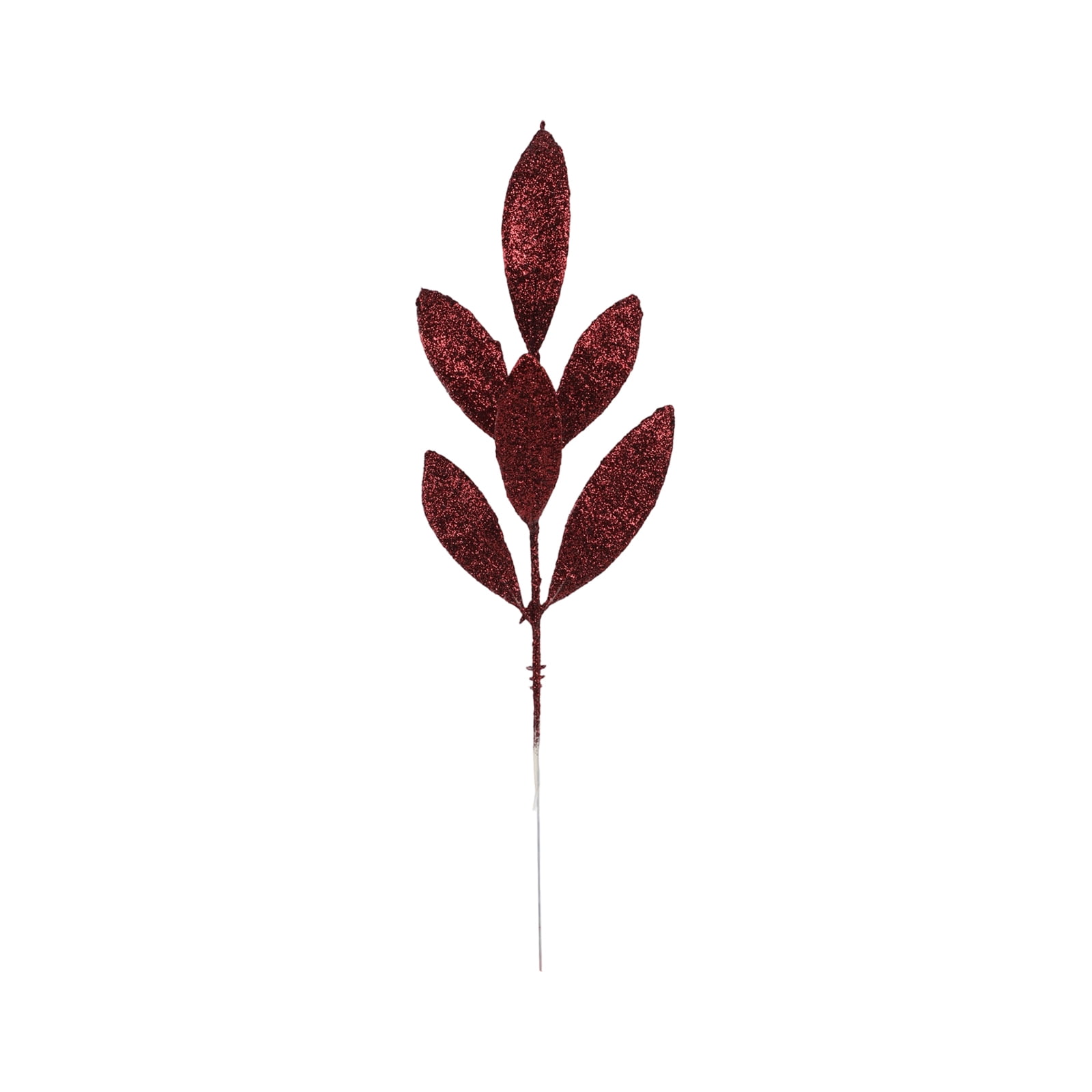 Decorr 14-Inch Realistic Pine & Berry Sprigs, Frosted Christmas ...