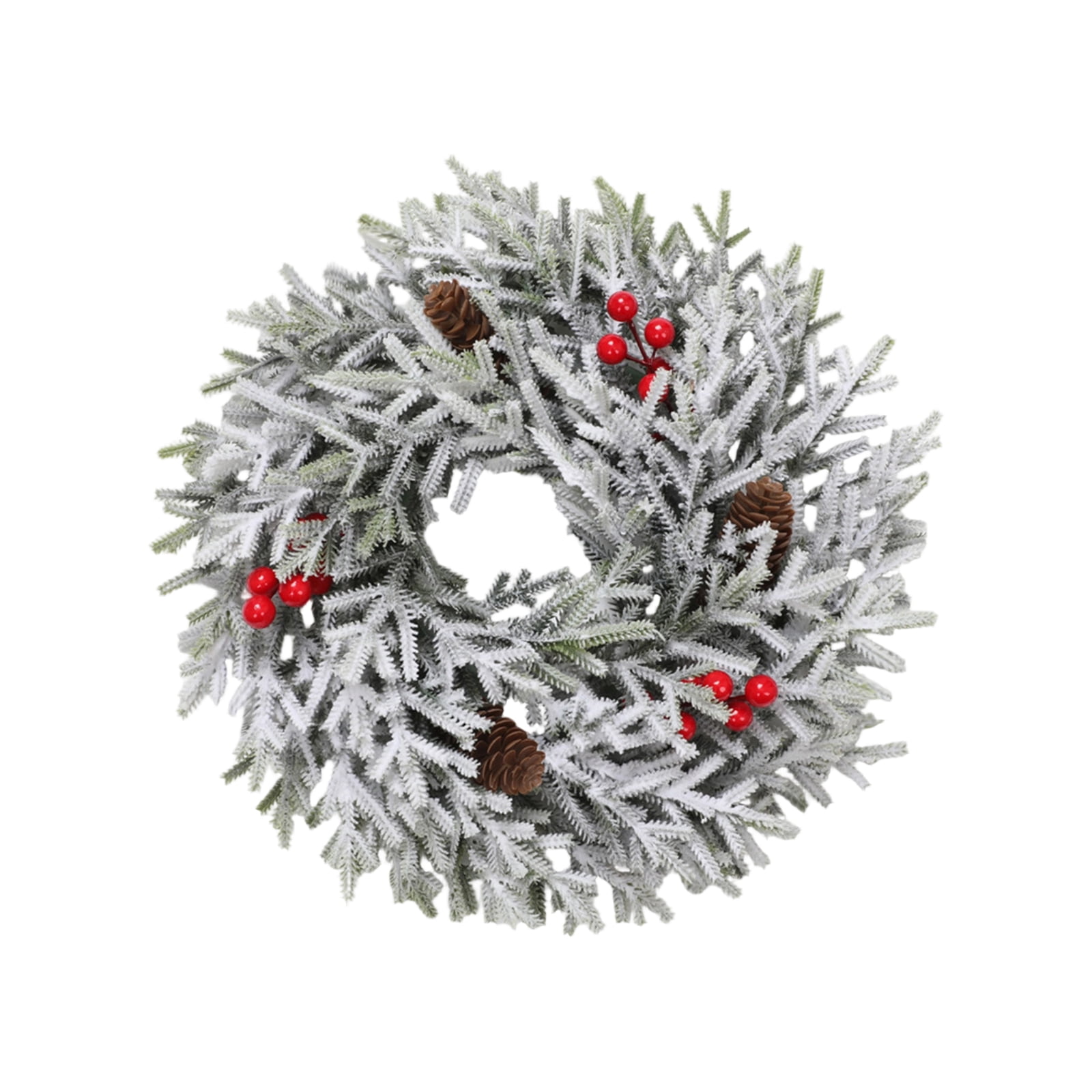Decorr 1Pc Soft Rubber Christmas Candlestick Wreath - 35Cm/45Cm ...