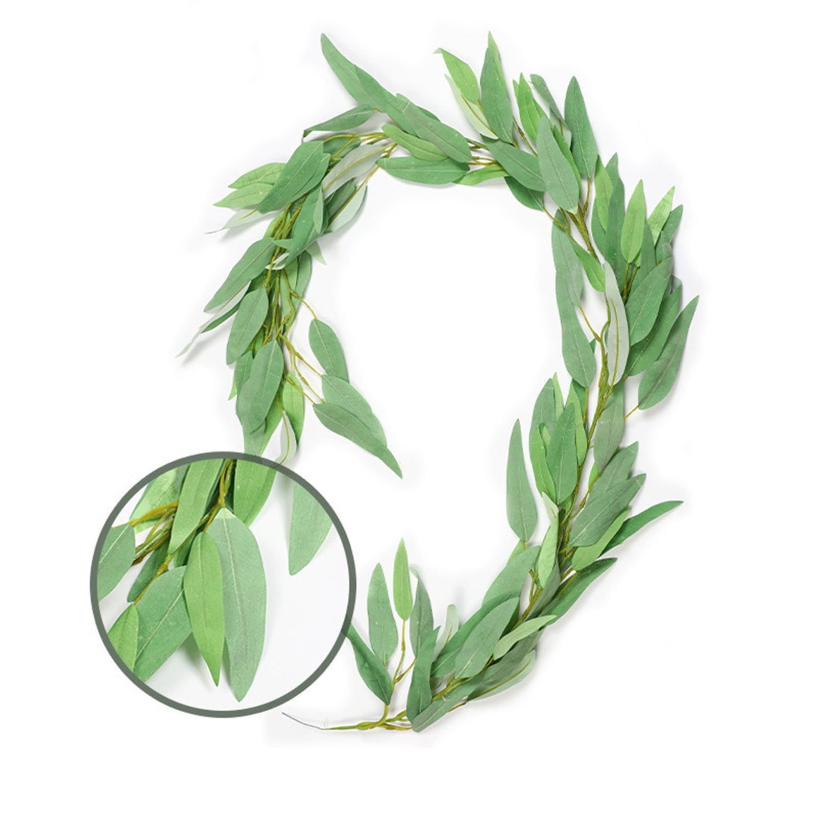 Decorr 4.92Ft Artificial Vine Garland, Simulation String Leaves Twigs ...
