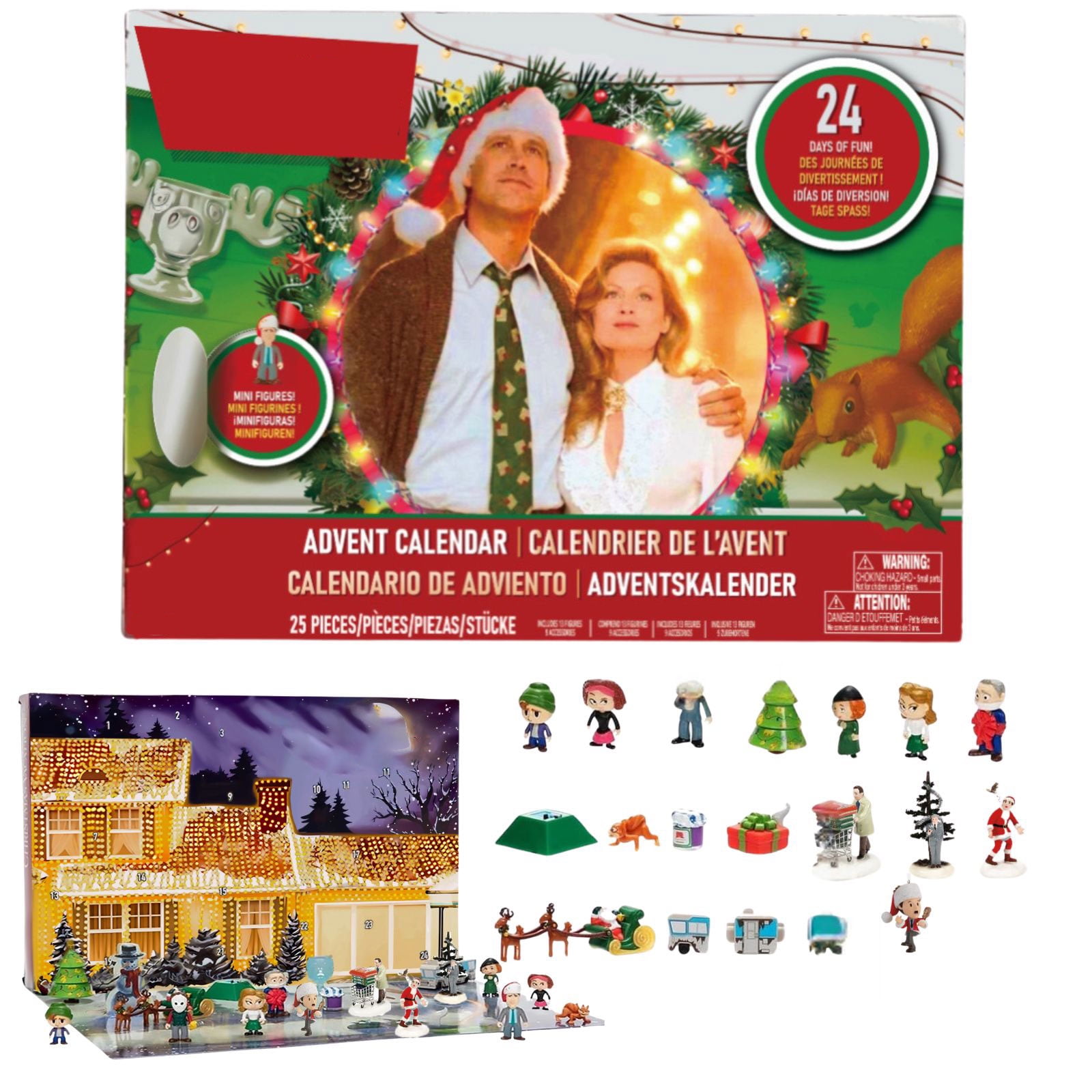 Decorr Crazy Christmas Holiday Advent Calendar Gift - 24 Daily ...