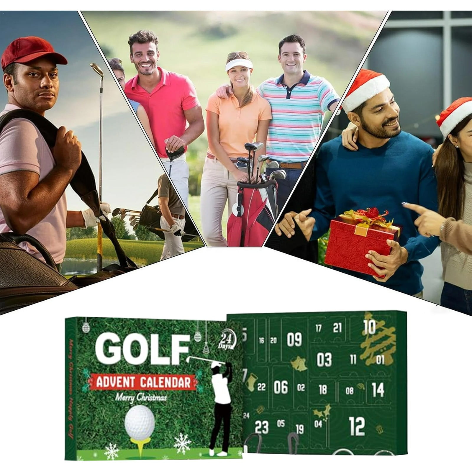 Decorr Golf Themed Christmas Advent Calendar For Men - High-Quality ...