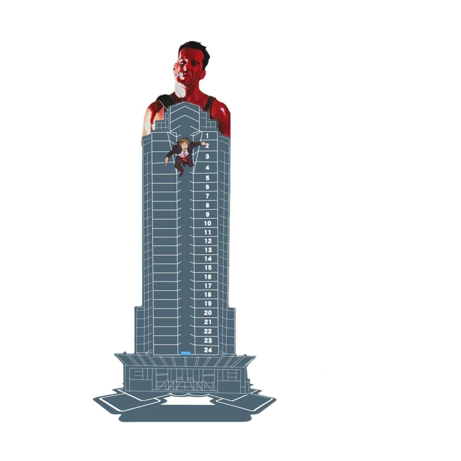 DecorrHalloween Advent Calendar Creative Skyscraper Lifting Calendar ...
