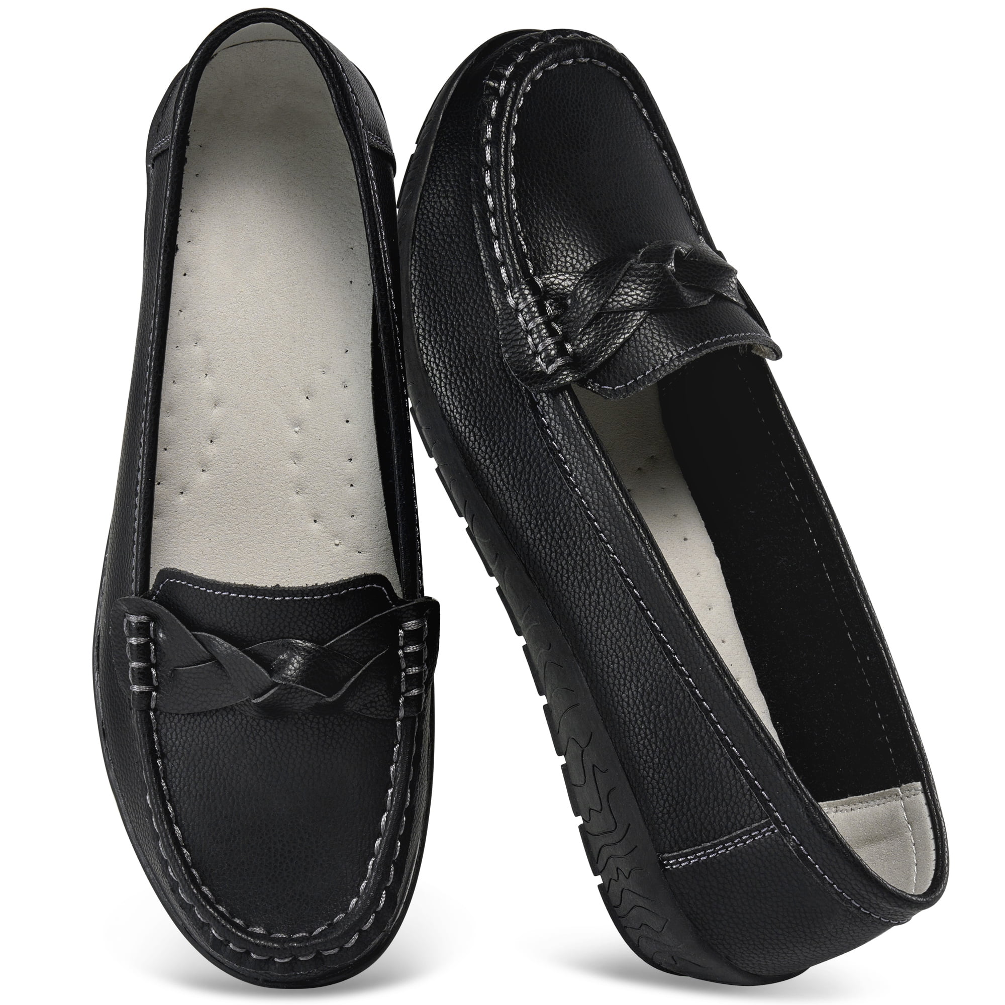Decould sylf Women Loafers Casual Slip On Flat Shoes Comfortable ...