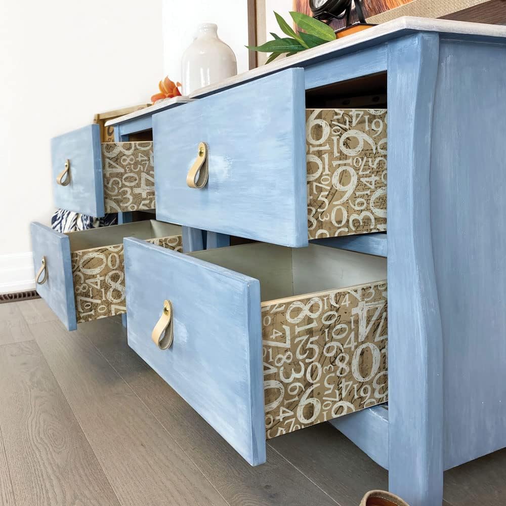 Decoupage Decor Tissue Paper Engraved Numbers,1 Sheet (19"X30") Tissue ...