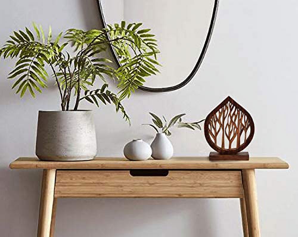 Decozen Handcrafted Solid Wood Lucky Tree Sculpture from Daughter, Son ...