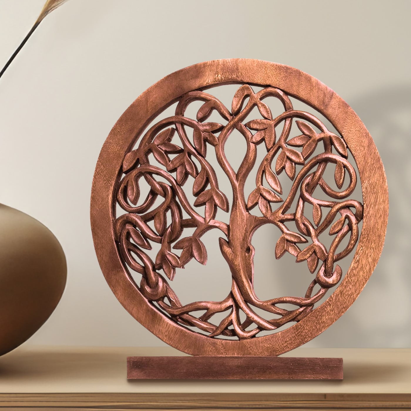 Decozen Wooden Tree of Life Sculpture – Gifts for Mom or Dad on Mother ...