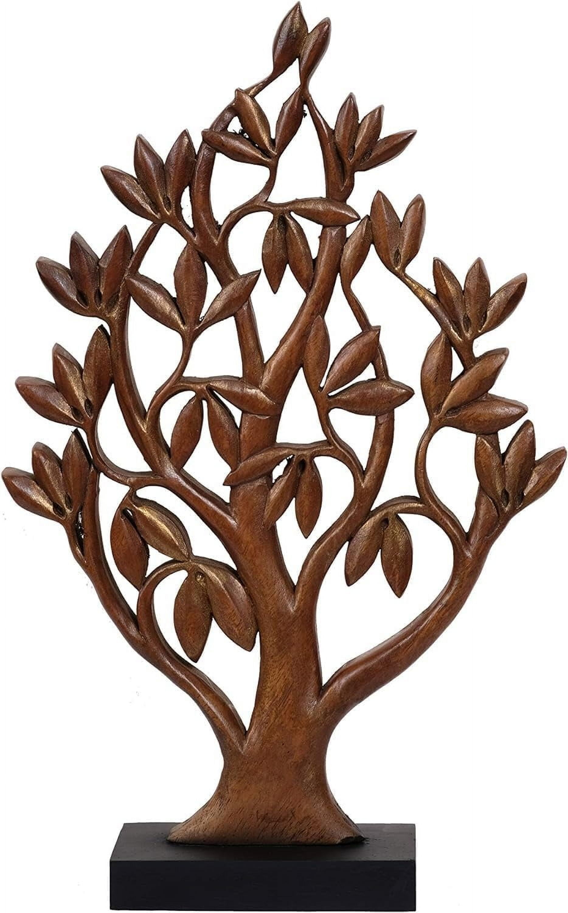 Decozen Tree of Life Acacia Wood Sculpture Gifts for Mom and Mothers ...